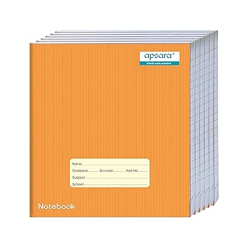Apsara Small size Softbound Notebook | 19 CM x15.5 CM Approx - Pages ...
