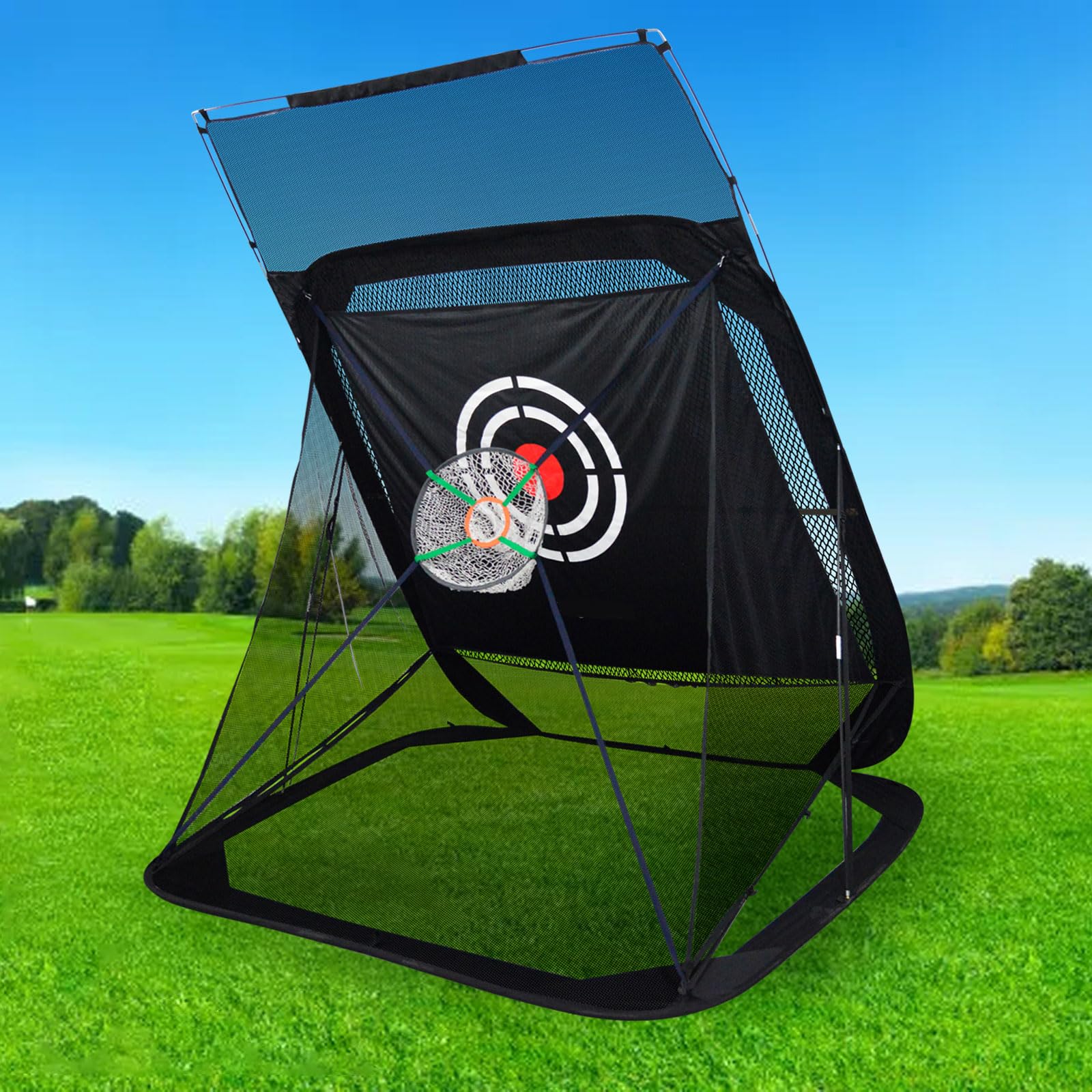 Amazon.com: Golf Practice Hitting Nets for Backyard Driving Indoor Use ...