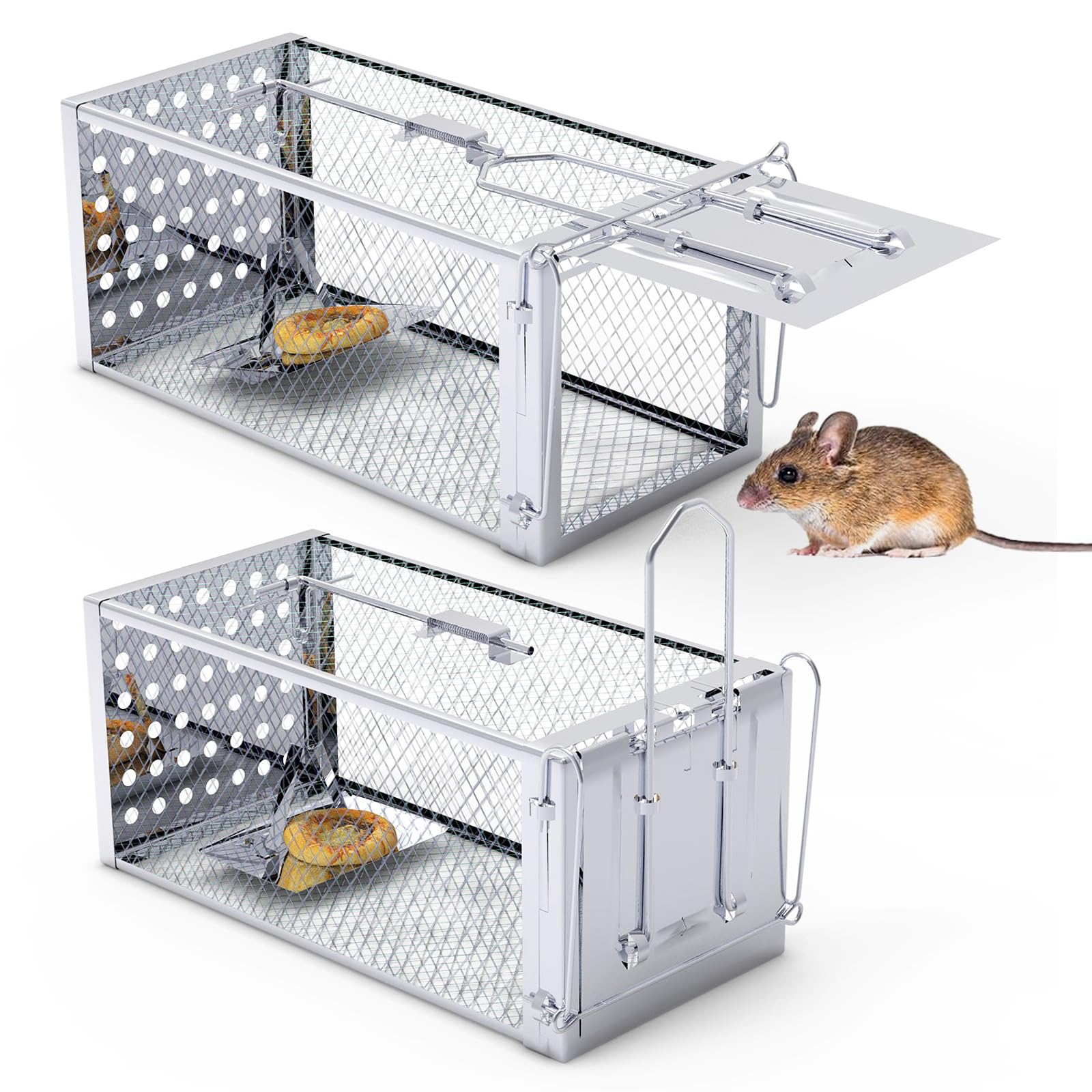 Amazon.com : iMounTEK 1 Pack Live Rat Trap Humane Mouse Trap Single ...