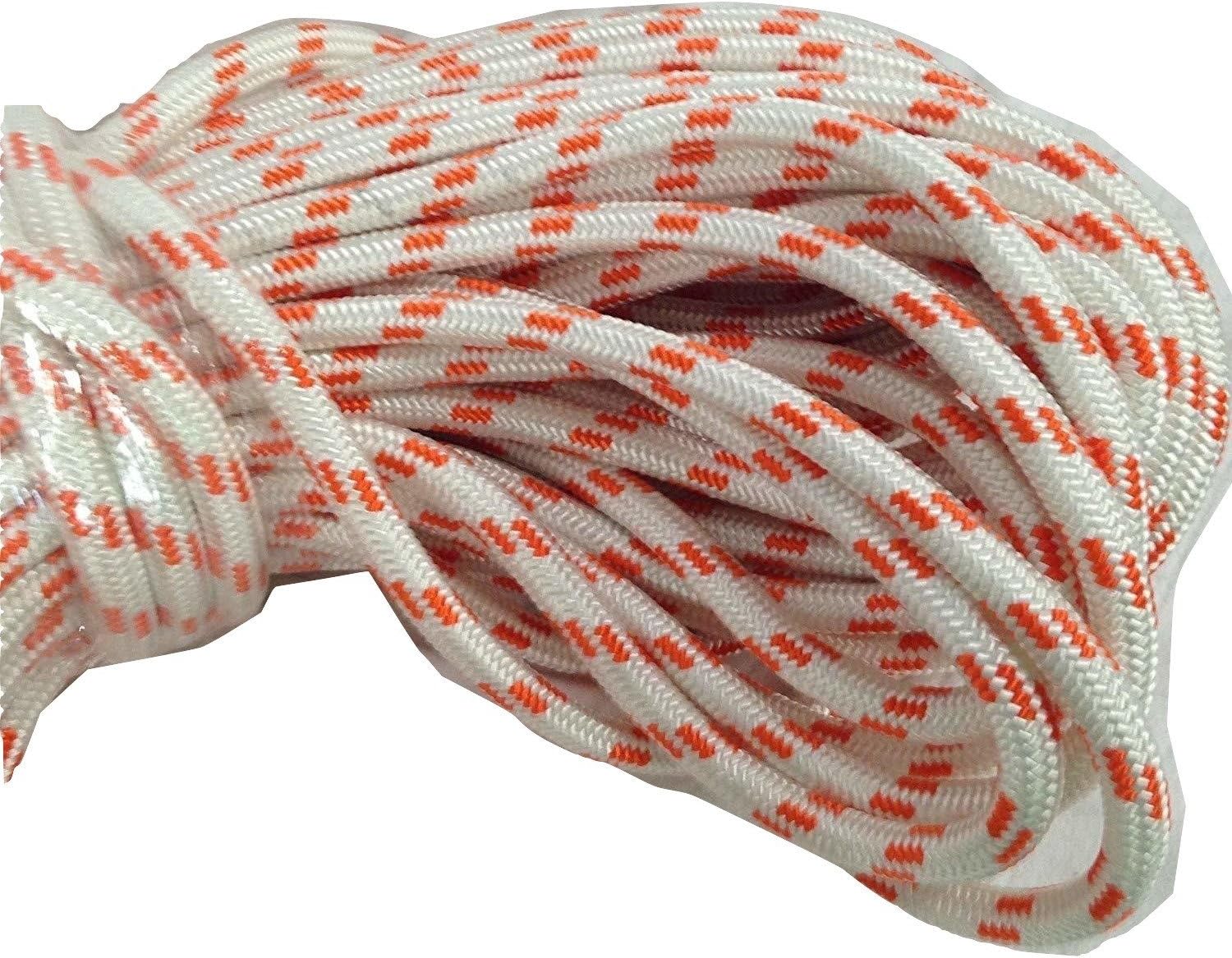 Amazon.com: TINVHY 1/2In x 200FT Arborist Bull Rope Double Braid ...