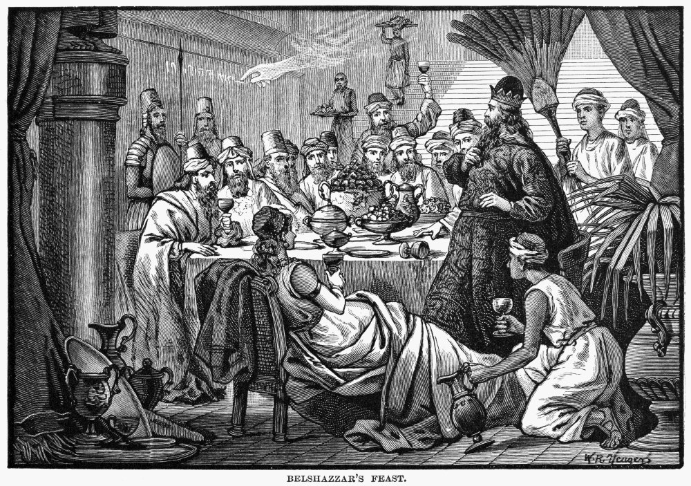 Daniel And Belshazzar Coloring