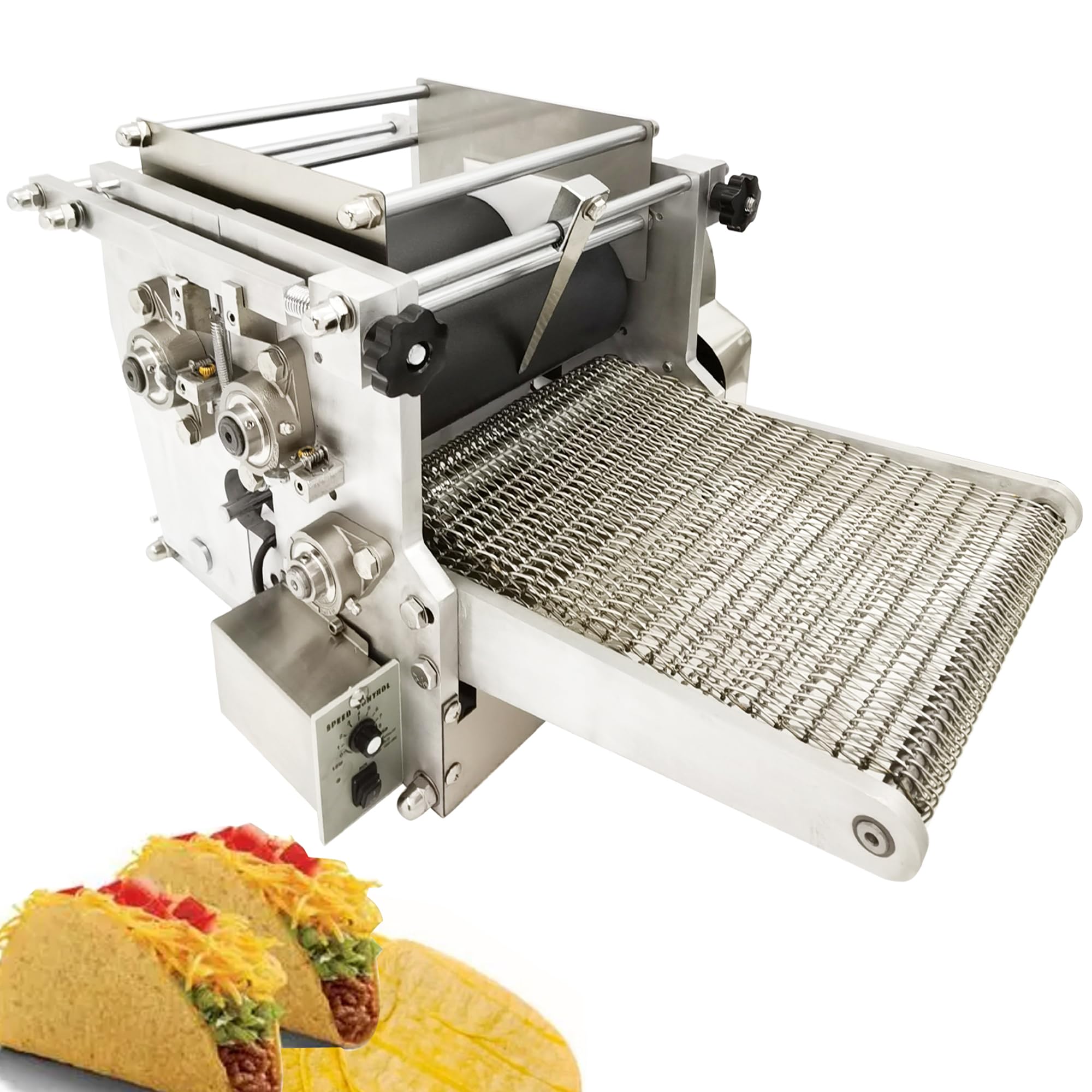 Amazon.com: INTSUPERMAI Commercial Corn Tortilla Making Machine 4.72 ...