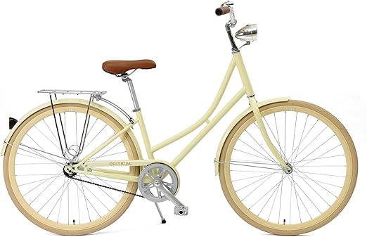Amazon.com : Critical Cycles Dutch Style Step-Thru 1-Speed Hybrid Urban ...
