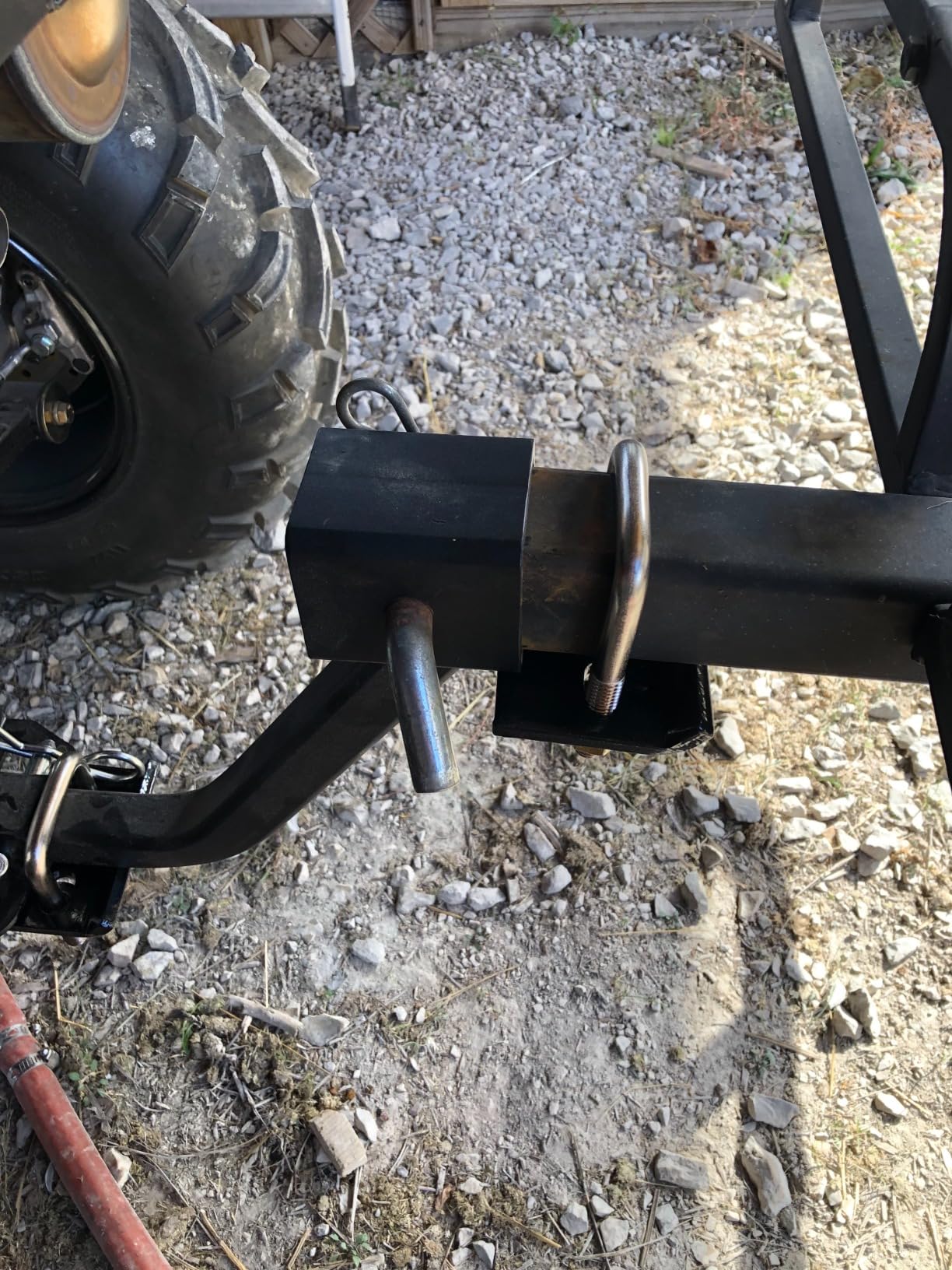 Amazon.com: USA Made Heavy Duty ATV 1 1/4 Inch to 2 inch Receiver Hitch ...