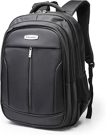 Senator Nylon Lightweight Unisex 19-inch Backpack with Laptop ...