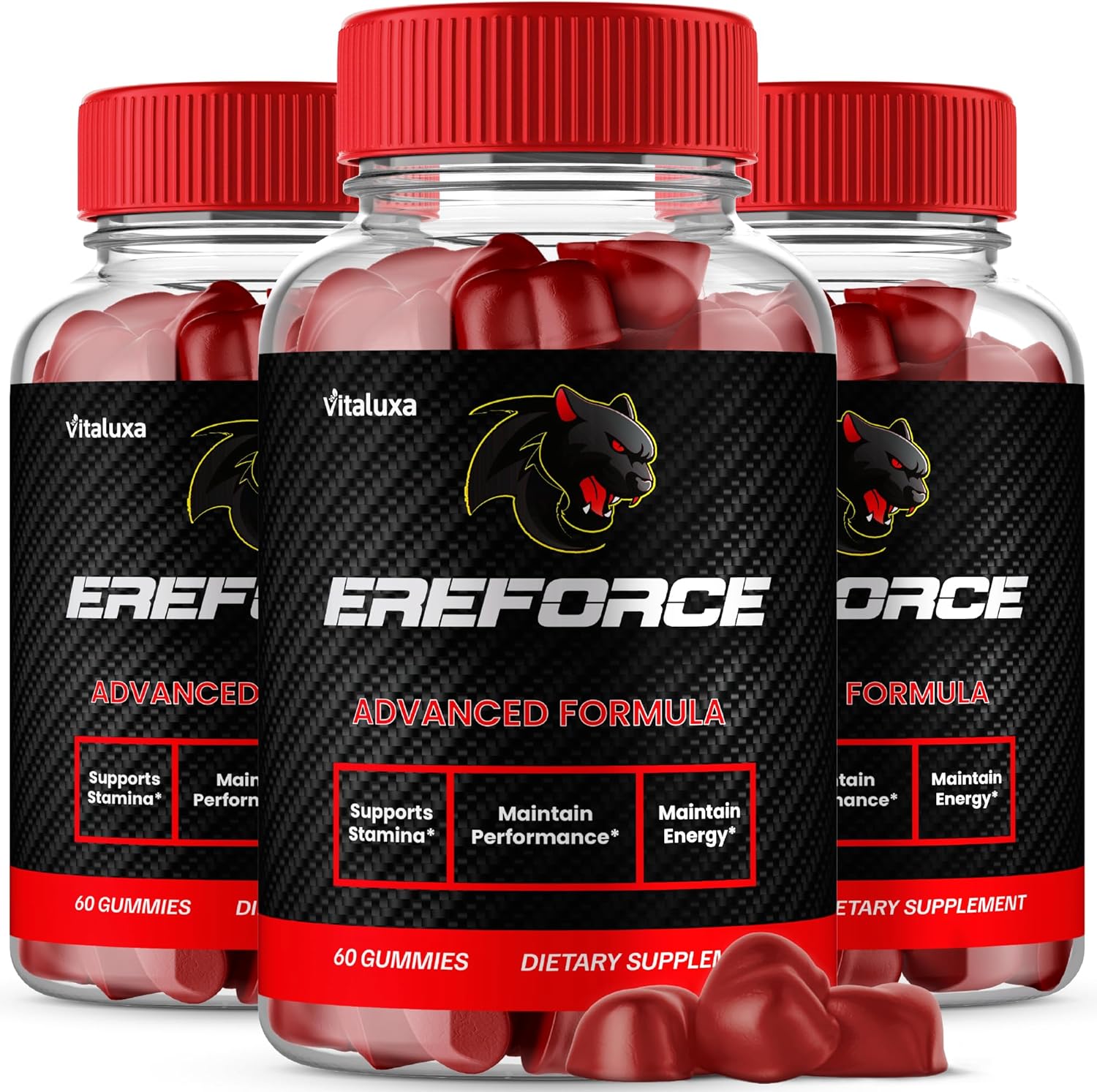 Amazon.com: (3 Pack) Ereforce Gummies, Ere Force Gummys Supplement ...