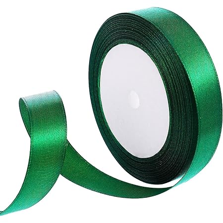 Green Ribbon, 22M(25 Yards) Emerald Green Ribbon Dark Green Ribbon ...