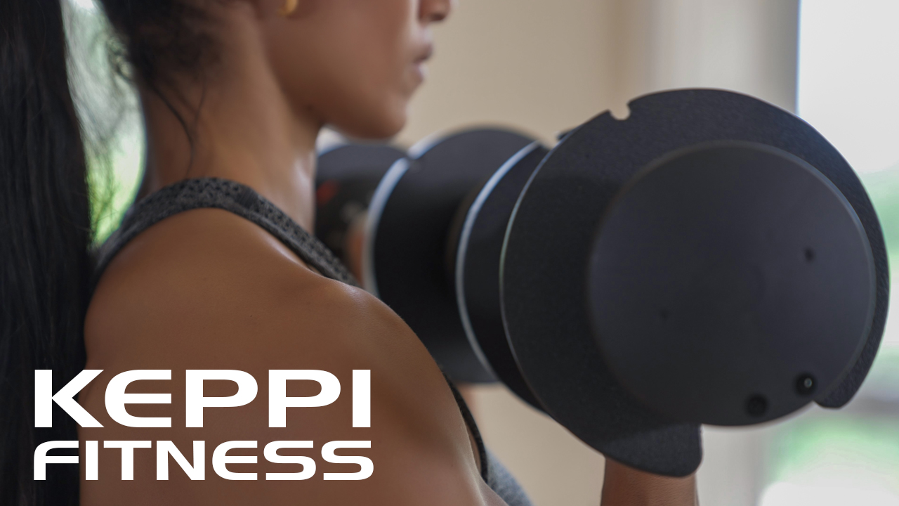 Watch Keppi Adjustable Dumbbells DBA-25G1 on Amazon Live