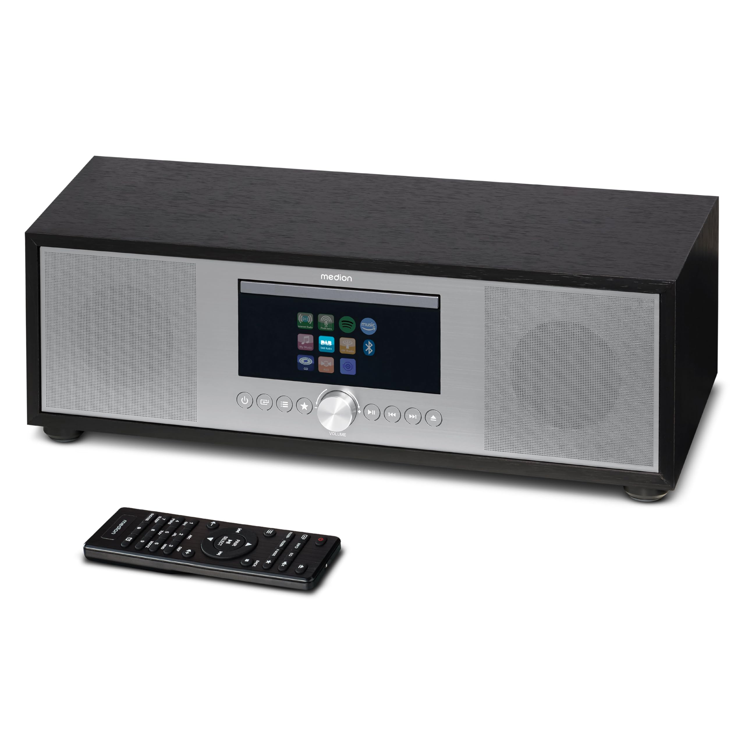 MEDION P66400 Chaîne Audio Tout-en-Un (Radio Internet, Dab+, Lecteur CD ...