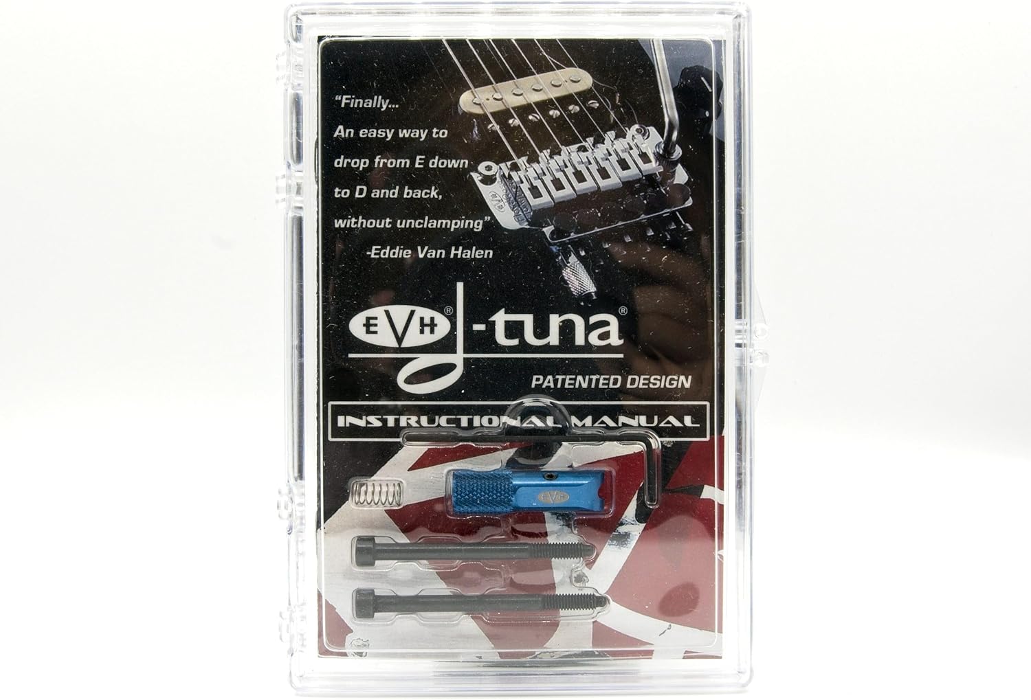 Amazon.co.jp: EVH D-tuna Drop D Tuning System Blue/D-Tuner/Floyd Rose : Musical Instruments