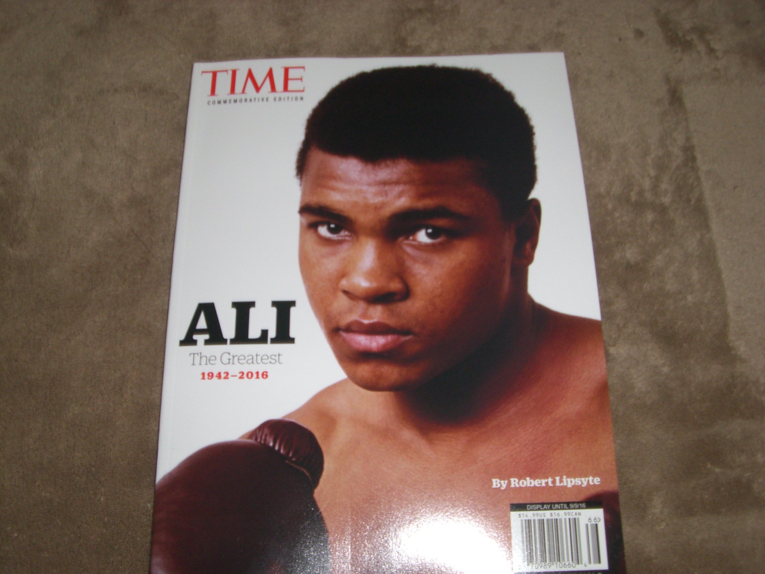 Amazon.com: TIME MAGAZINE- ALI THE GREATEST TRIBUTE ISSUE ISSUE #66- 2016