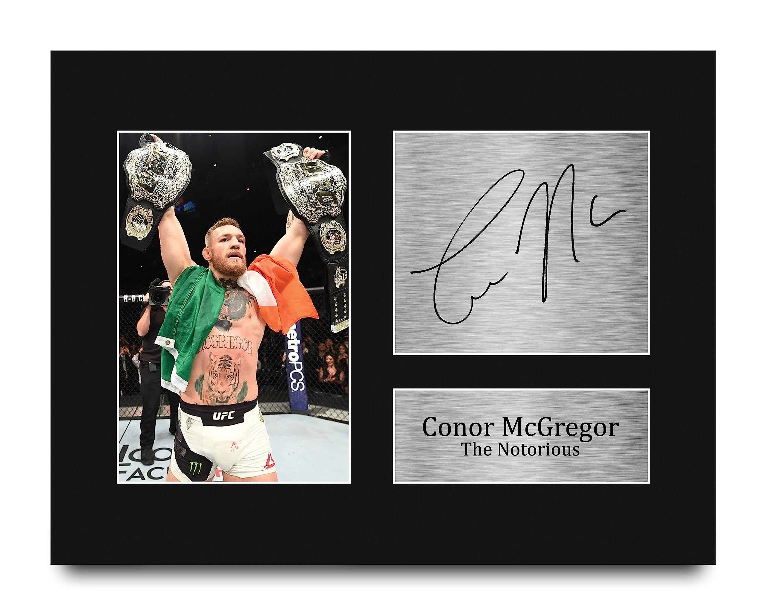 Amazon.com: HWC Trading Conor McGregor Gifts Signed Printed Autograph ...