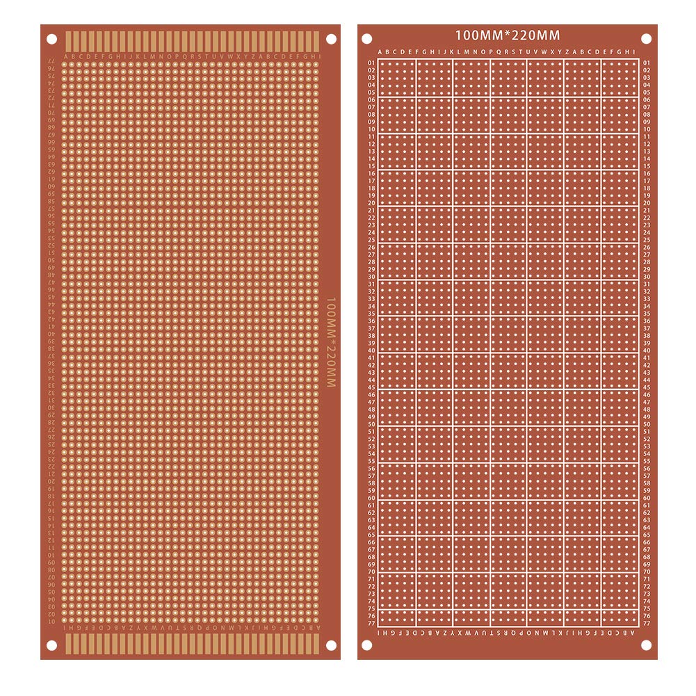 Snapklik.com : 32 Pcs Single Sided PCB Board Prototype Kit 6 Sizes ...