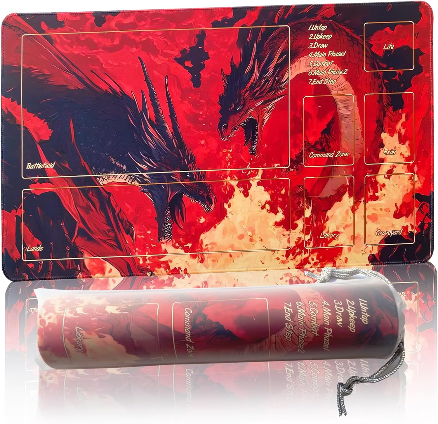 Amazon.com: MTG Playmat TCG DND Game Mat Magic The Gathering Play Mat ...