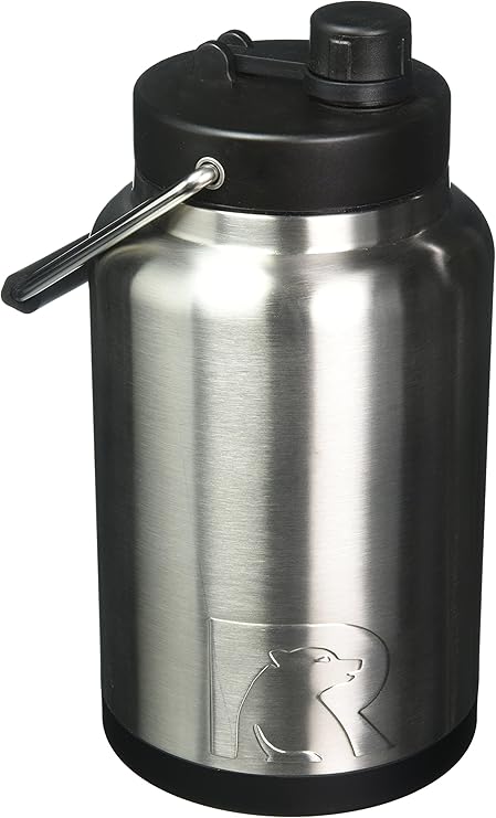 Amazon.com: RTIC Jug with Handle, Half Gallon, Stainless Steel, Large ...