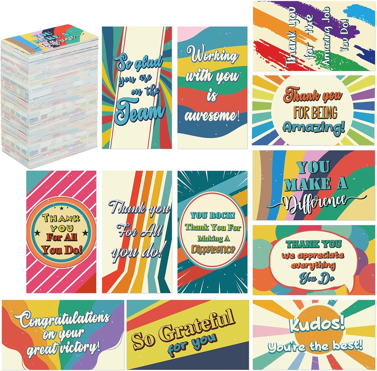 240 Pcs Employee Appreciation Cards Kudos Cards Philippines | Ubuy