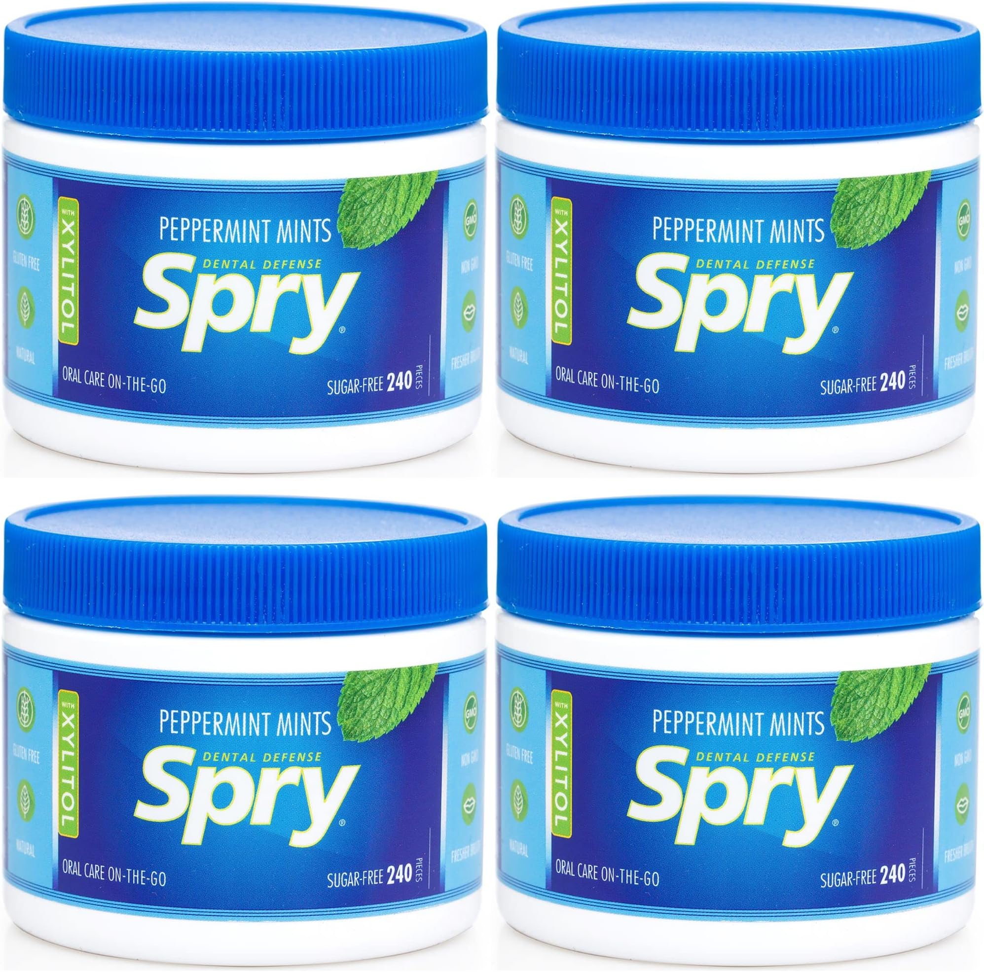 Amazon.com : Trebor Extra Strong Mints Pack of 12 Rolls : Candy Mints ...