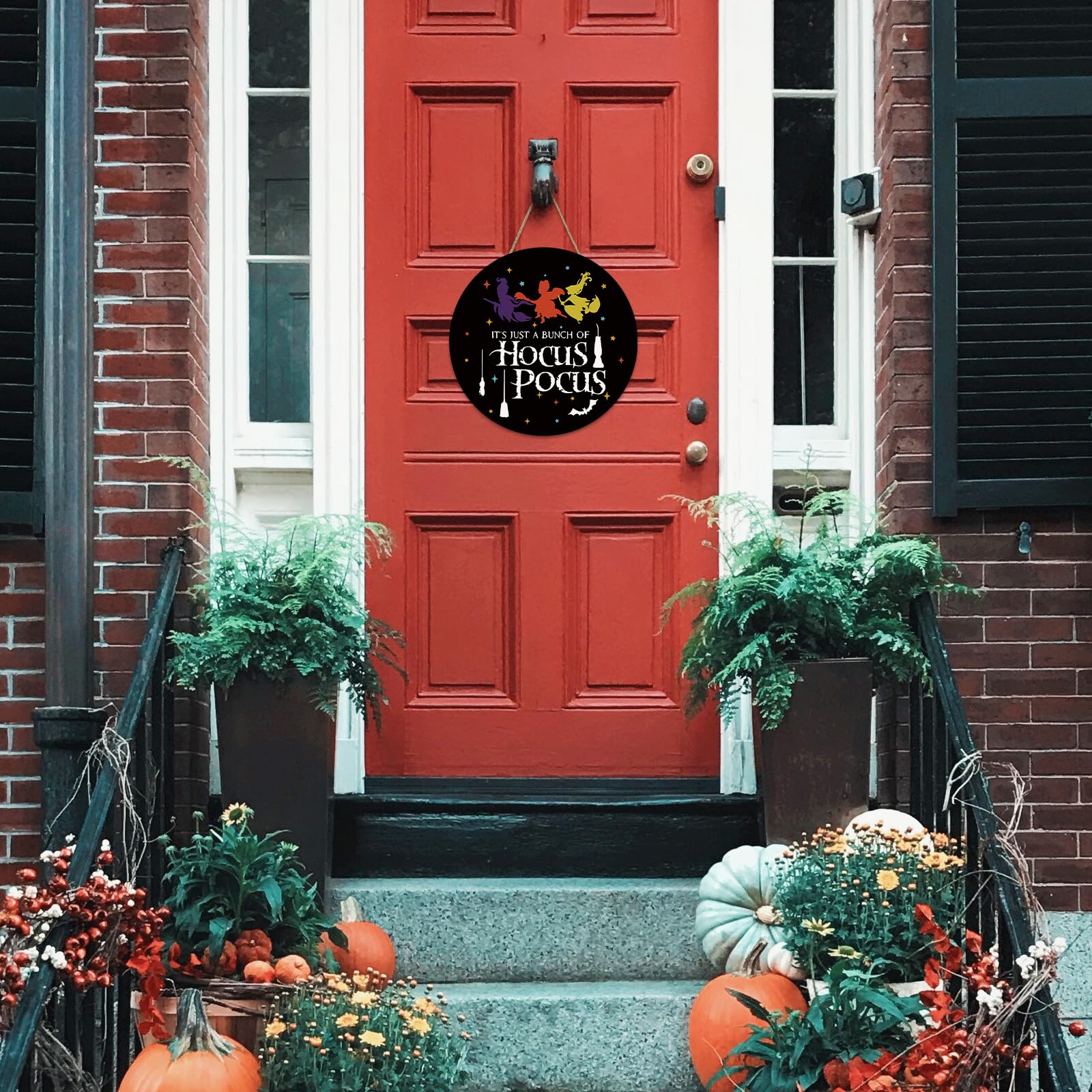Snapklik.com : Halloween Hocus Pocus Door Sign Just A Bunch Of Hocus ...