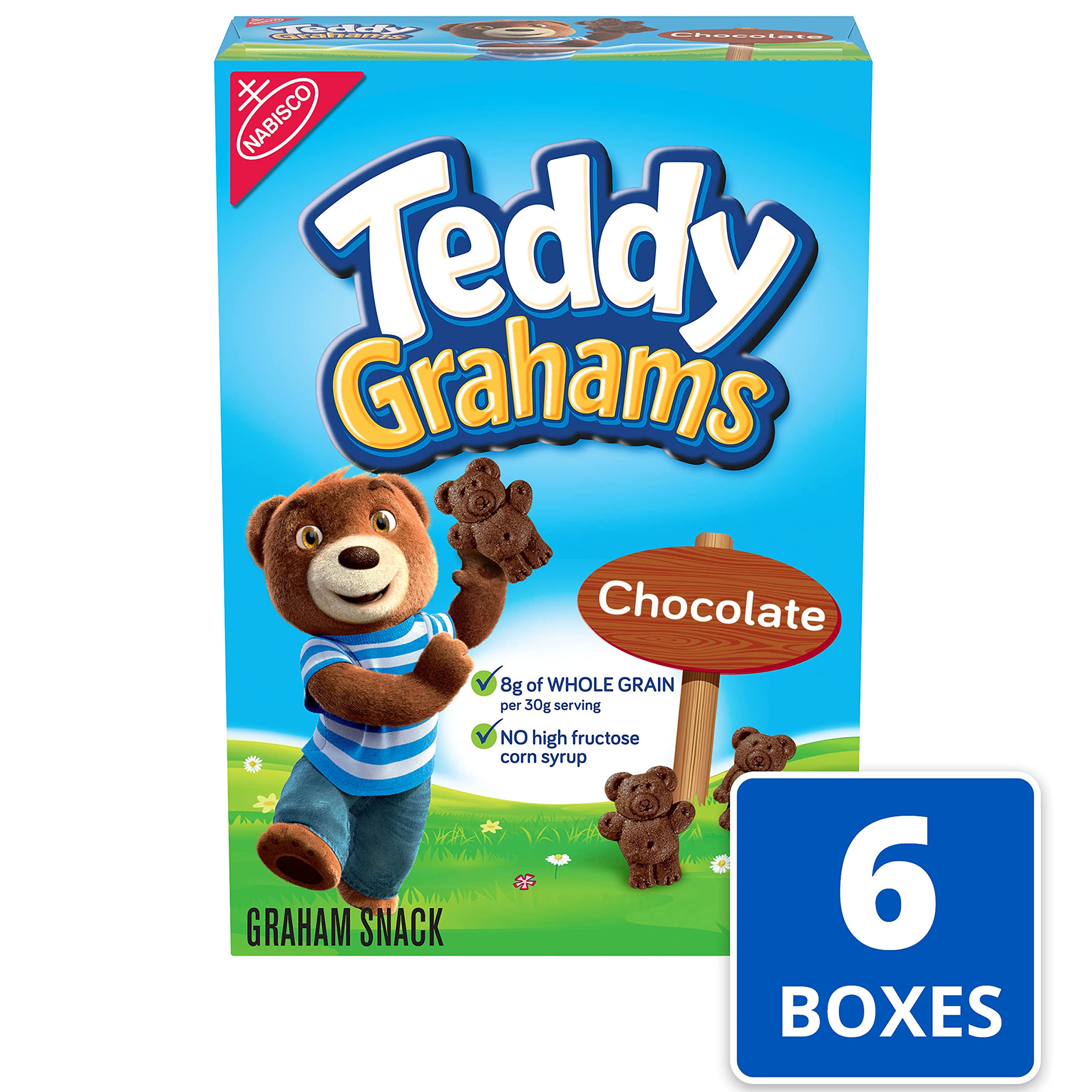 Snapklik.com : Teddy Grahams Chocolate Graham Snacks