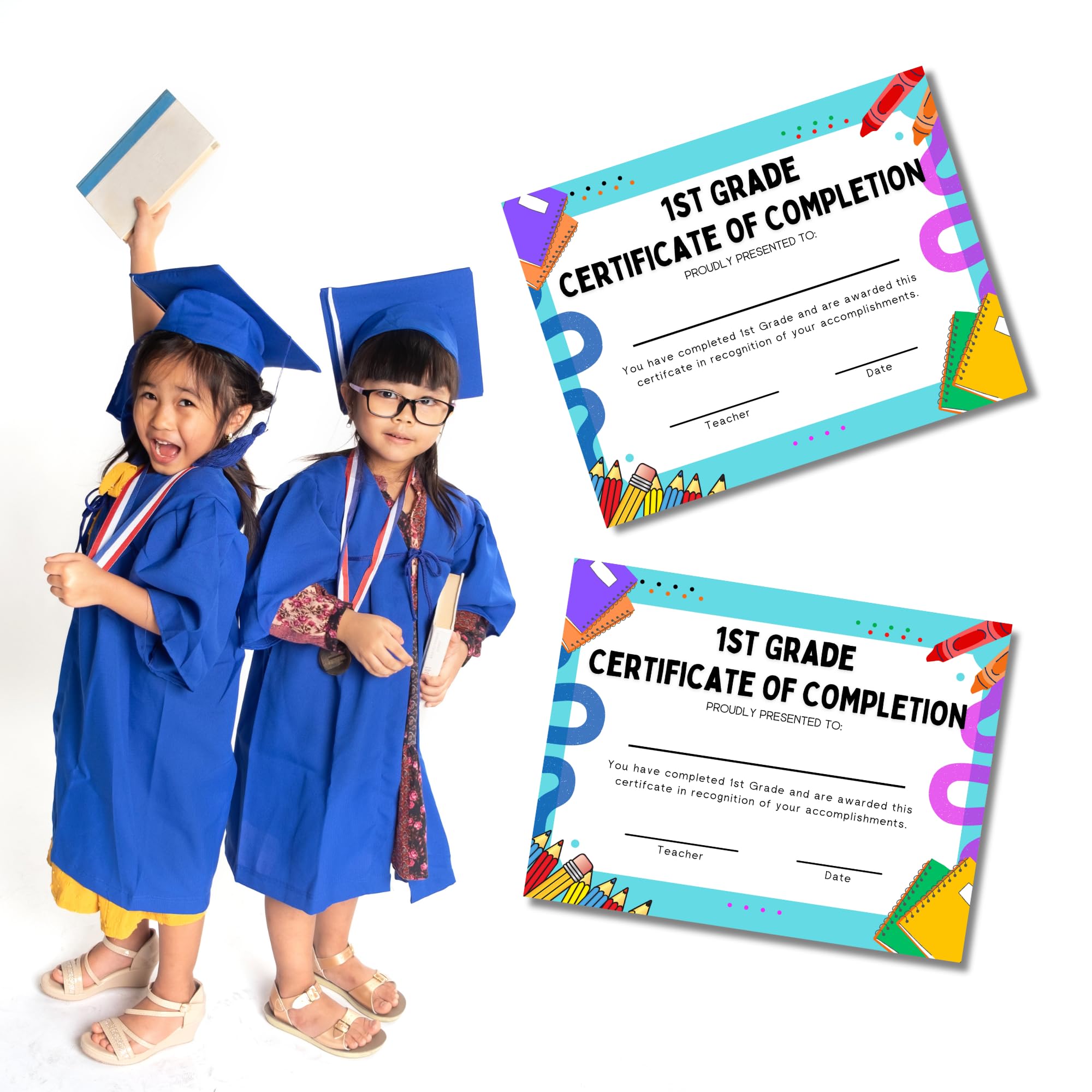 Diplomas De Graduación De Primer Grado Imprimibles