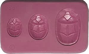 Amazon.com: Fleximold Silicon Mold, "Scarab Bottom" Mold
