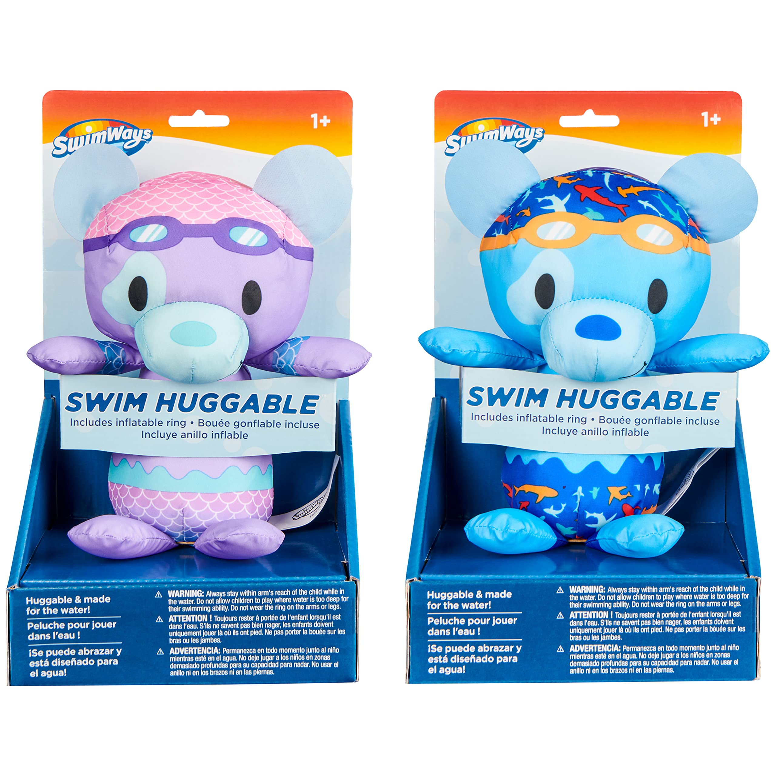Snapklik.com : Swimways Huggable Floating Water Stuffed Animal