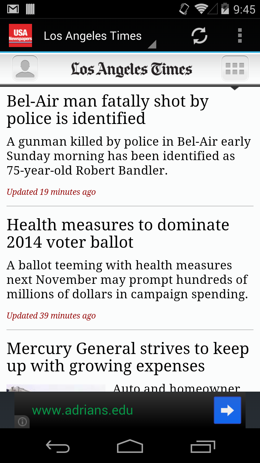 USA Newspapers - App on Amazon Appstore