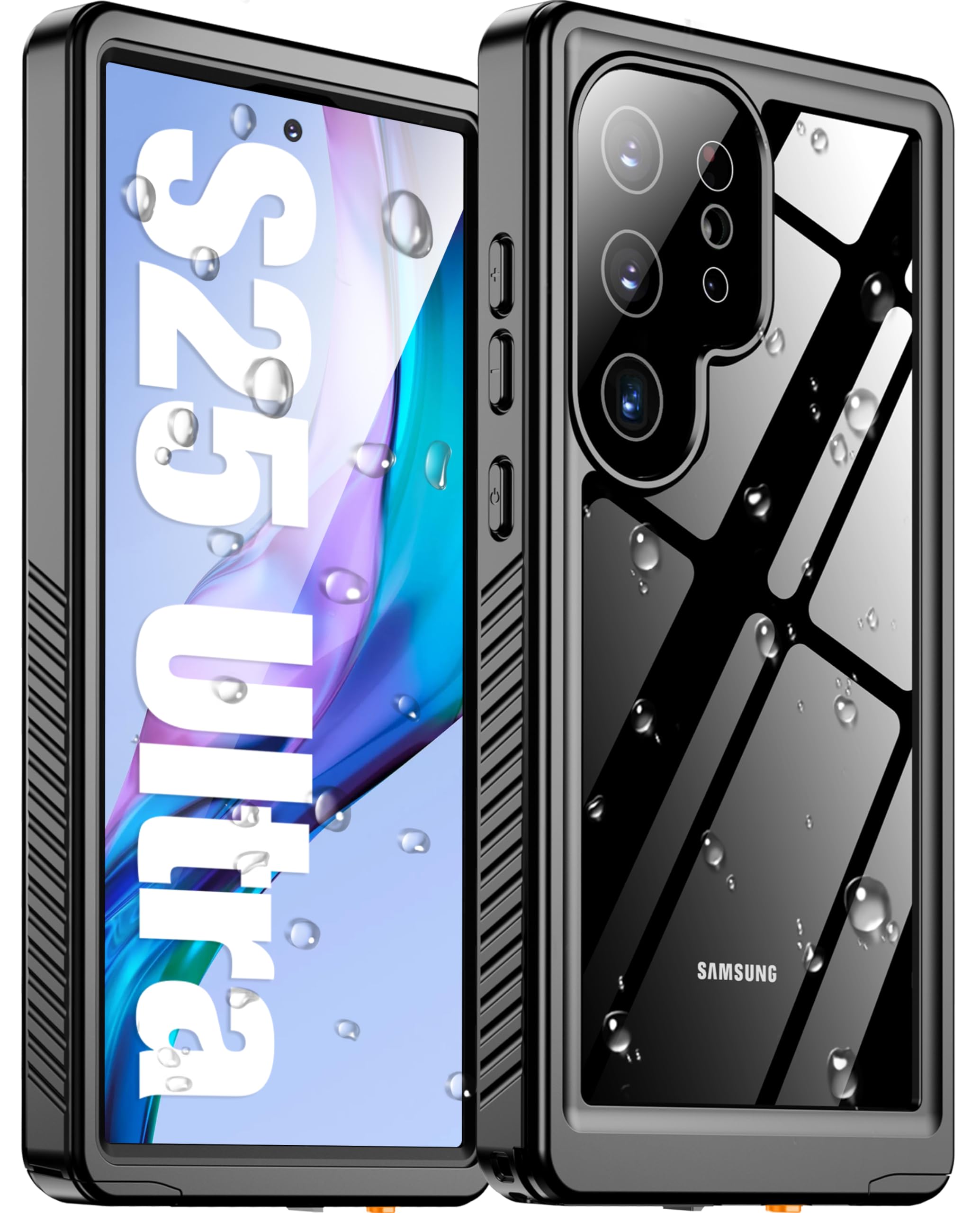 Amazon.com: Nineasy for Samsung Galaxy S25 Ultra Case Waterproof [IP68 ...