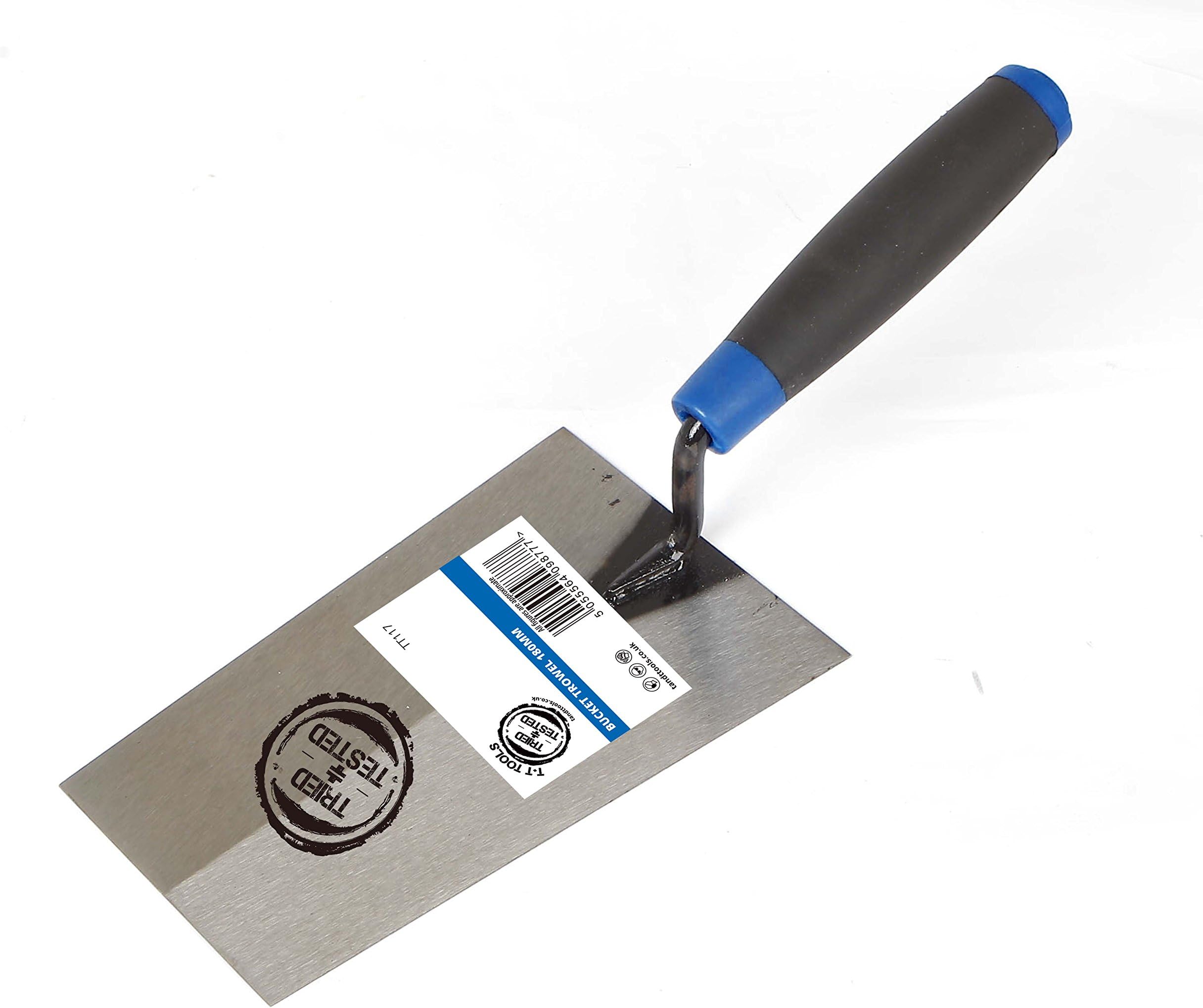 Faithfull FAISGBUCKW Soft-Grip Bucket Trowel 180 x 100mm (7in x 4in ...