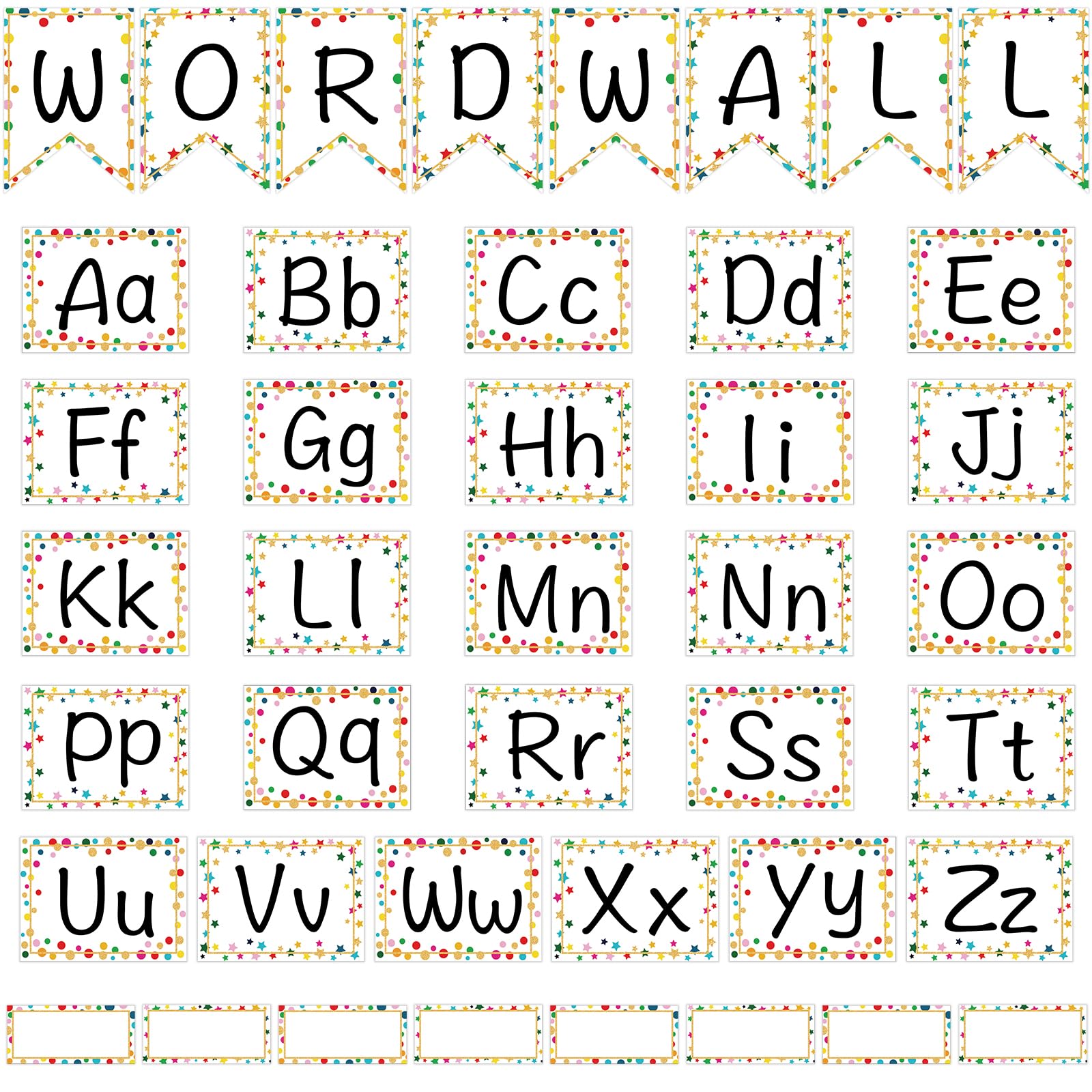 Matériel Pédagogique Maternelle Alphabet Mural Pour Classe - Affichage ...