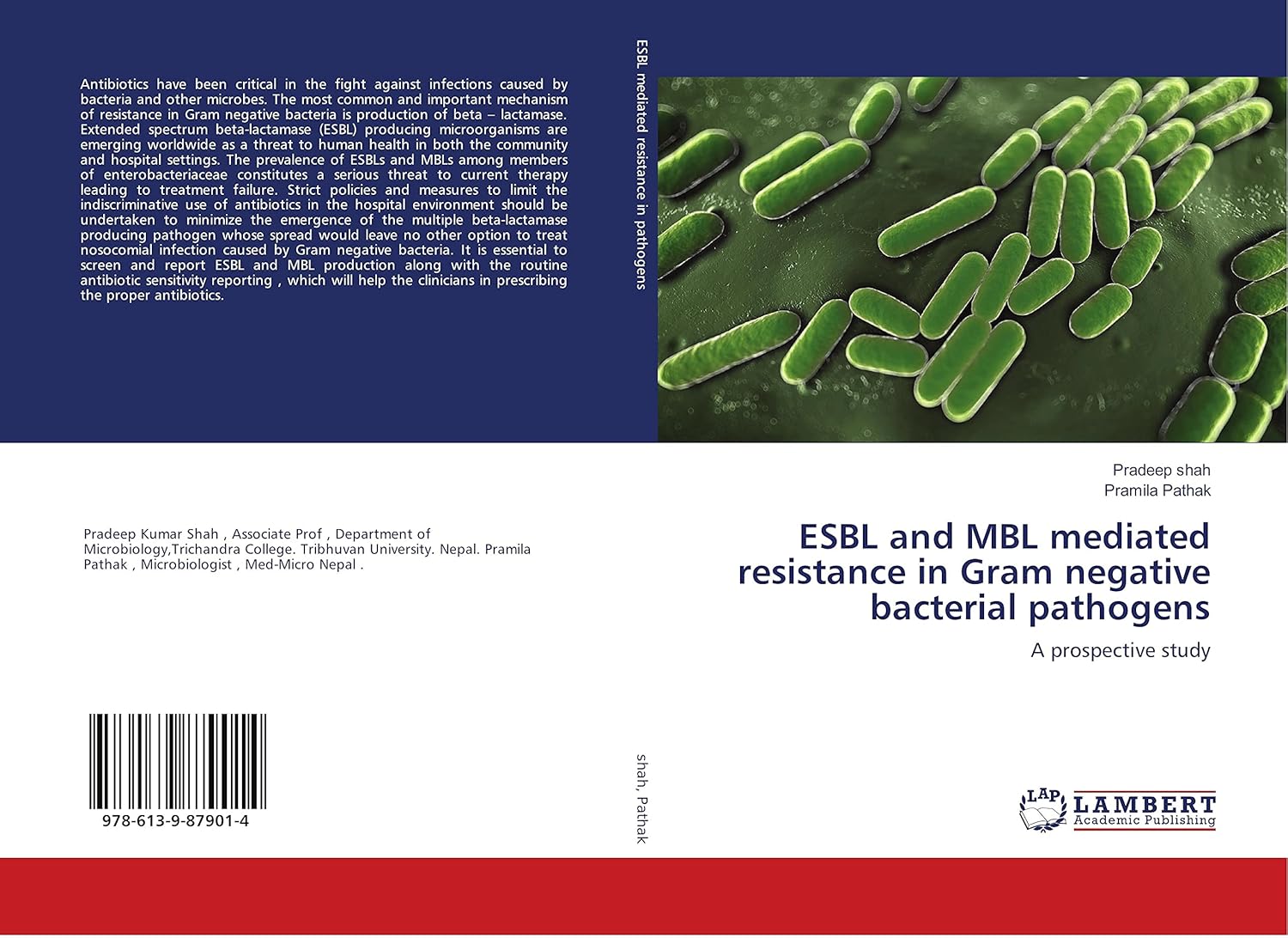 ESBL and MBL mediated resistance in Gram negative bacterial pathogens ...