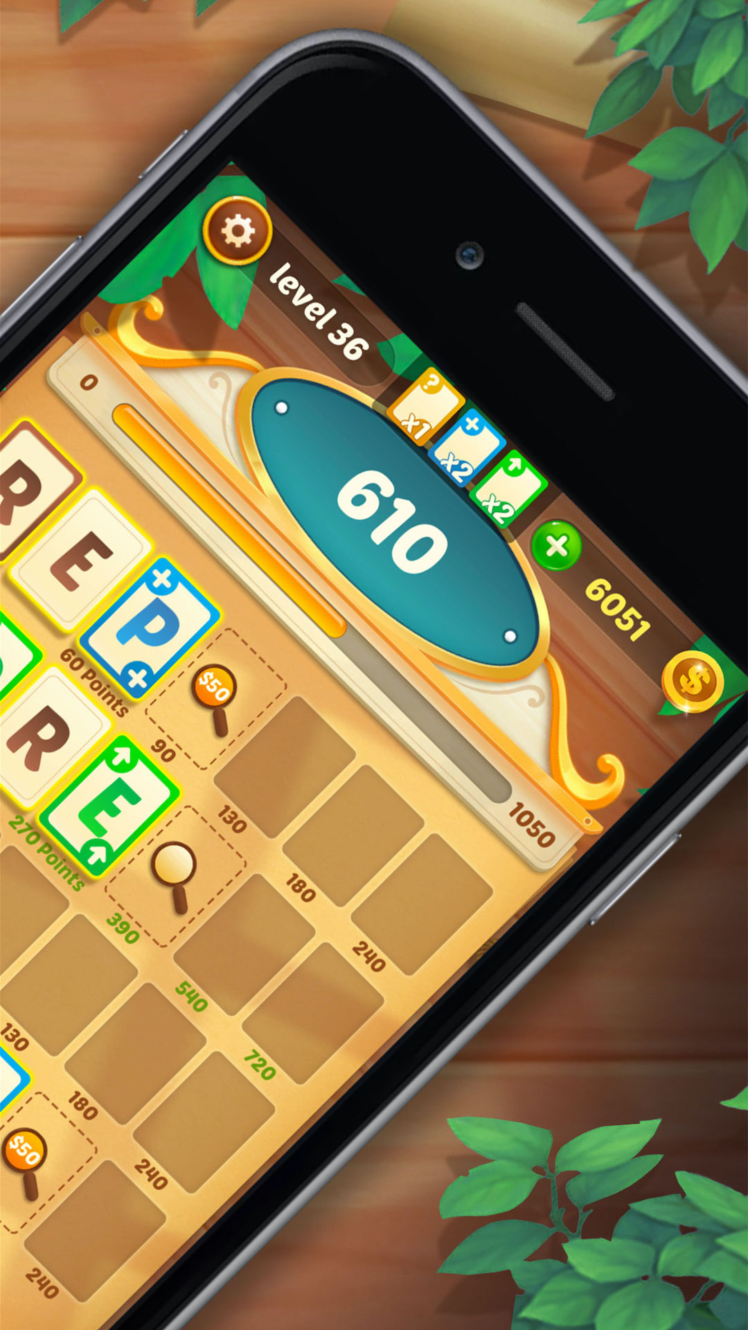 Word Card Solitaire - Brain training cross connect search word puzzle ...