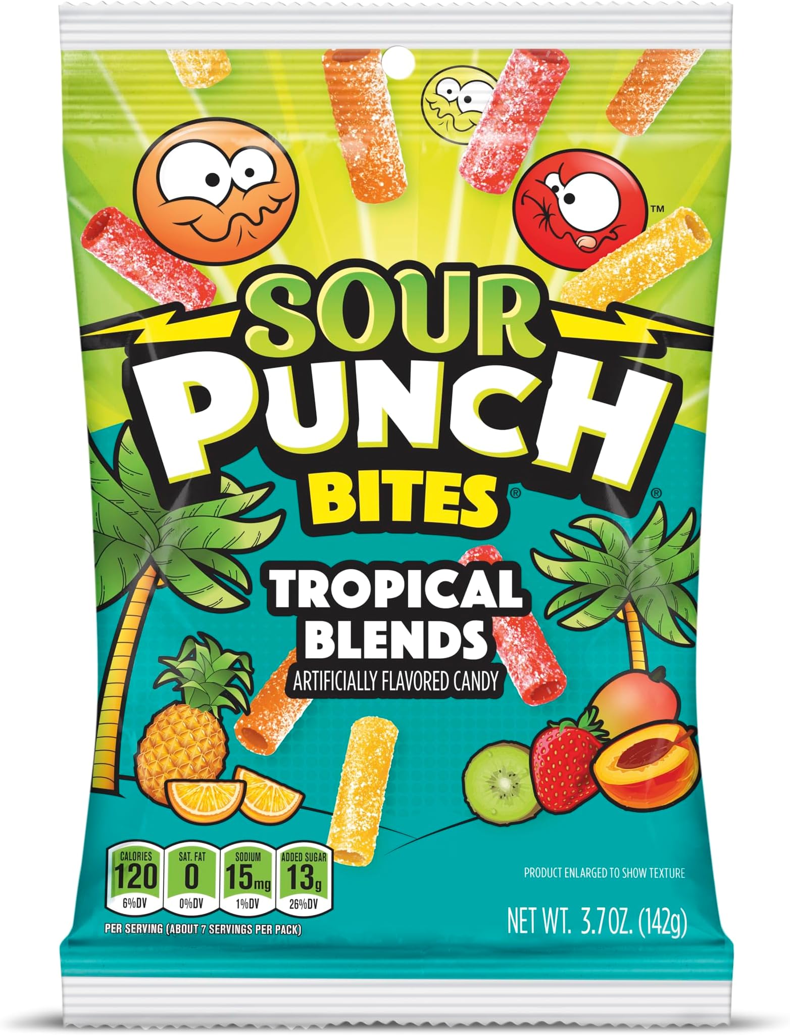Amazon.com : Sour Punch Bites Pickle Roulette Easter Basket Candy Egg ...