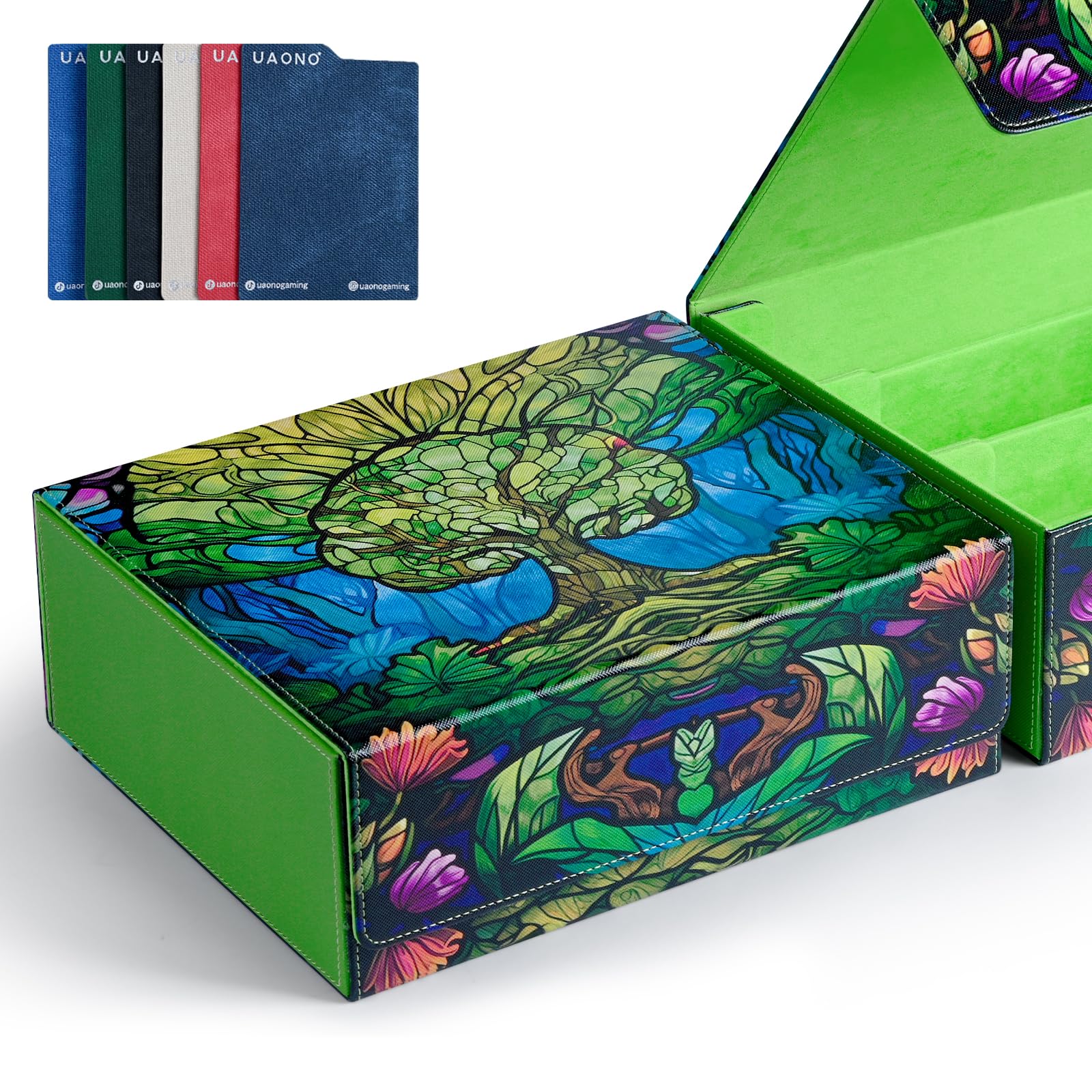 MTG Card Case MTG Card Storage Box - Holds 1800+ Cards With 10 Dividers ...