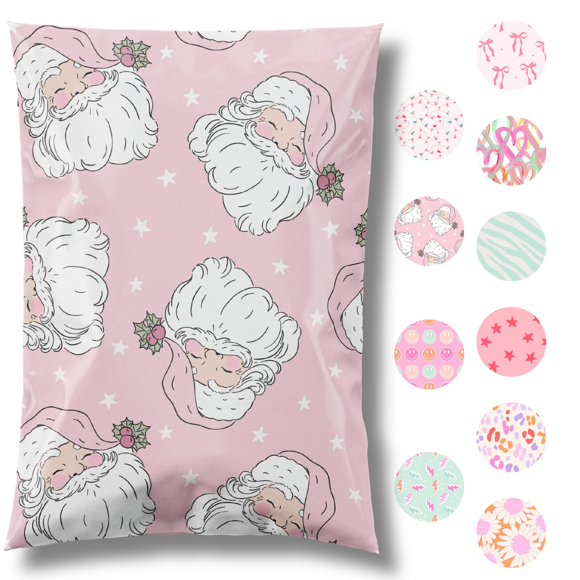 Amazon.com : Pretty Package Store 6x9 Designer Christmas Holiday Poly ...