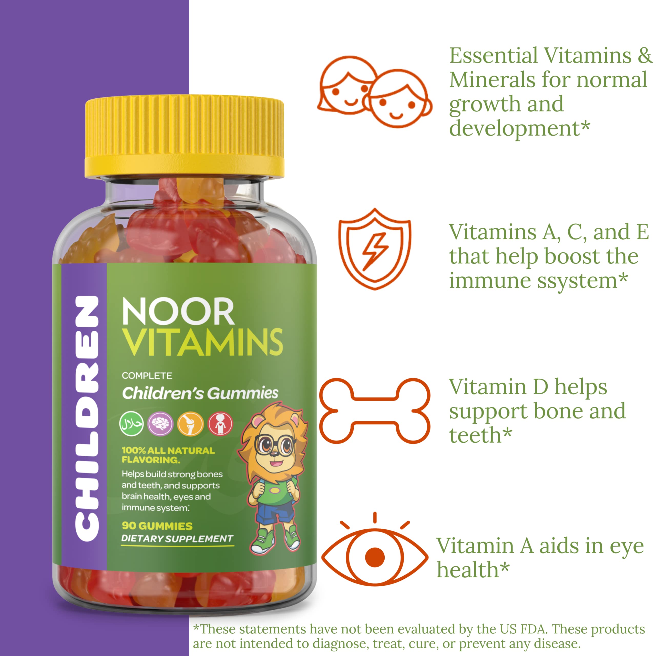Snapklik.com : Halal Vitamins, Kids Vitamins, Kids Multivitamin Gummies ...