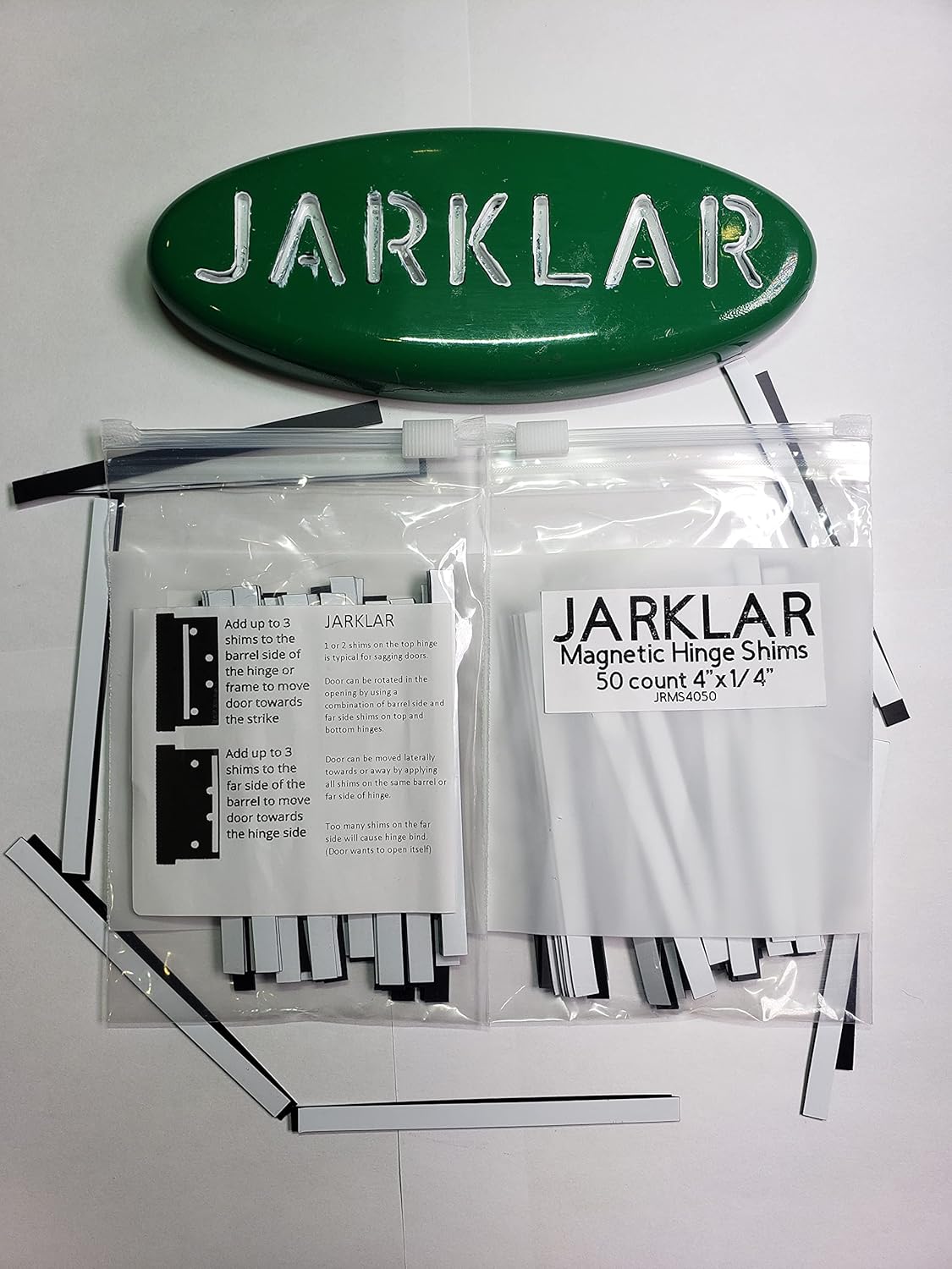 Amazon.com: JARKLAR Magnetic Hinge Shims for Commercial Hinge ...