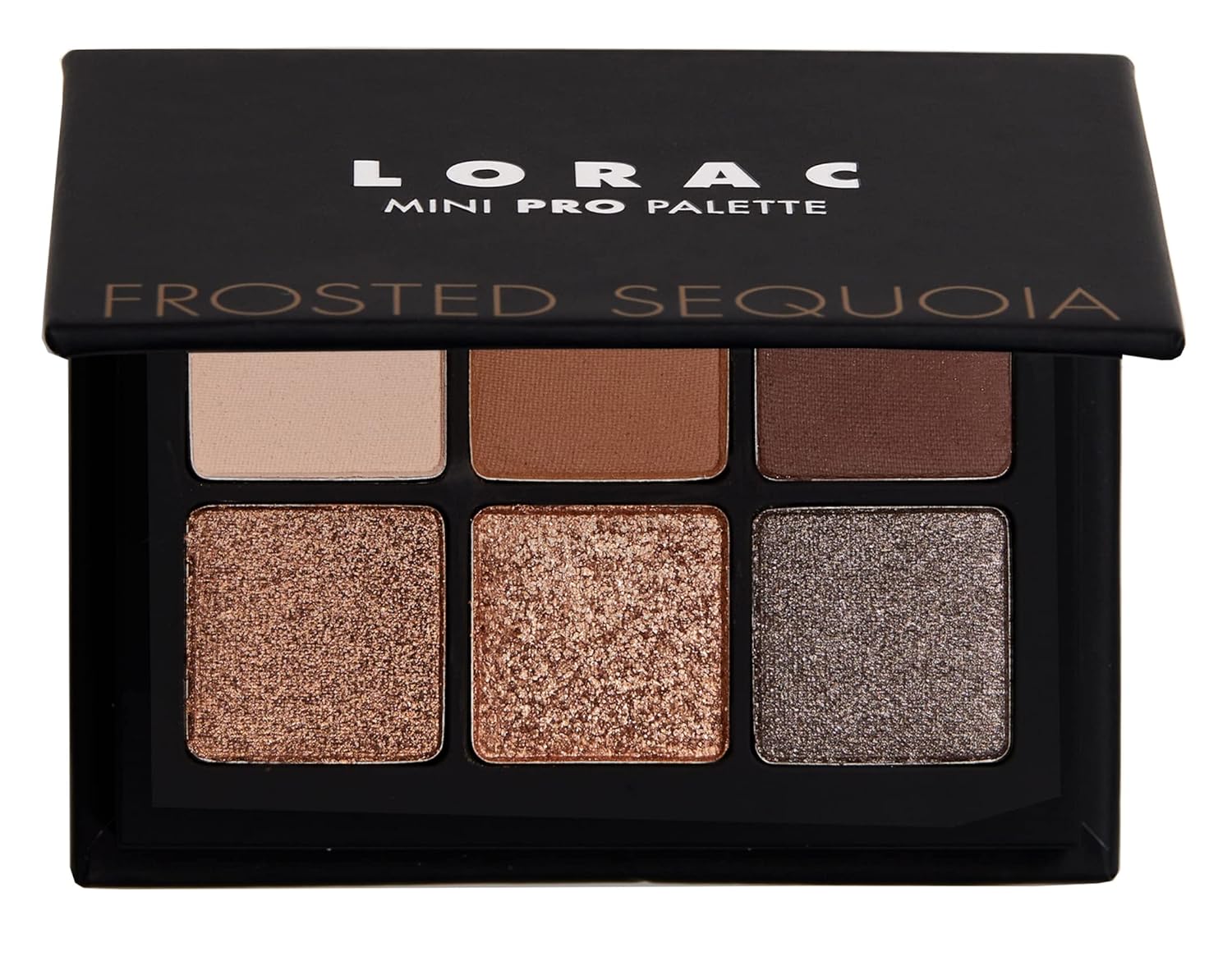 Amazon.com: LORAC Mini PRO Matte & Glitter Eyeshadow Palette, Frosted ...