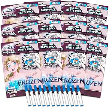 Amazon.com: Disney Frozen Imagine Ink Coloring Book Set for Kids - 12 ...