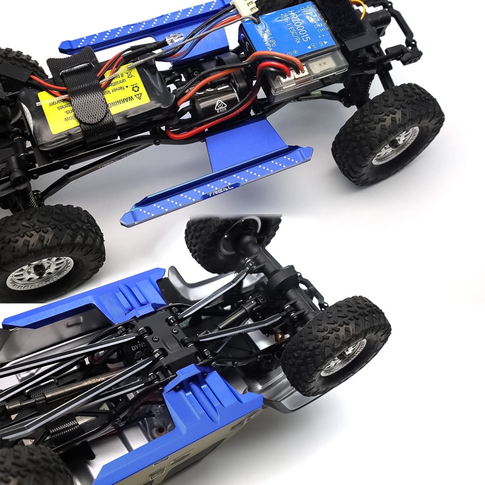 Snapklik.com : TREAL Axial SCX24 Gladiator Side Step Alu 7075 Running ...