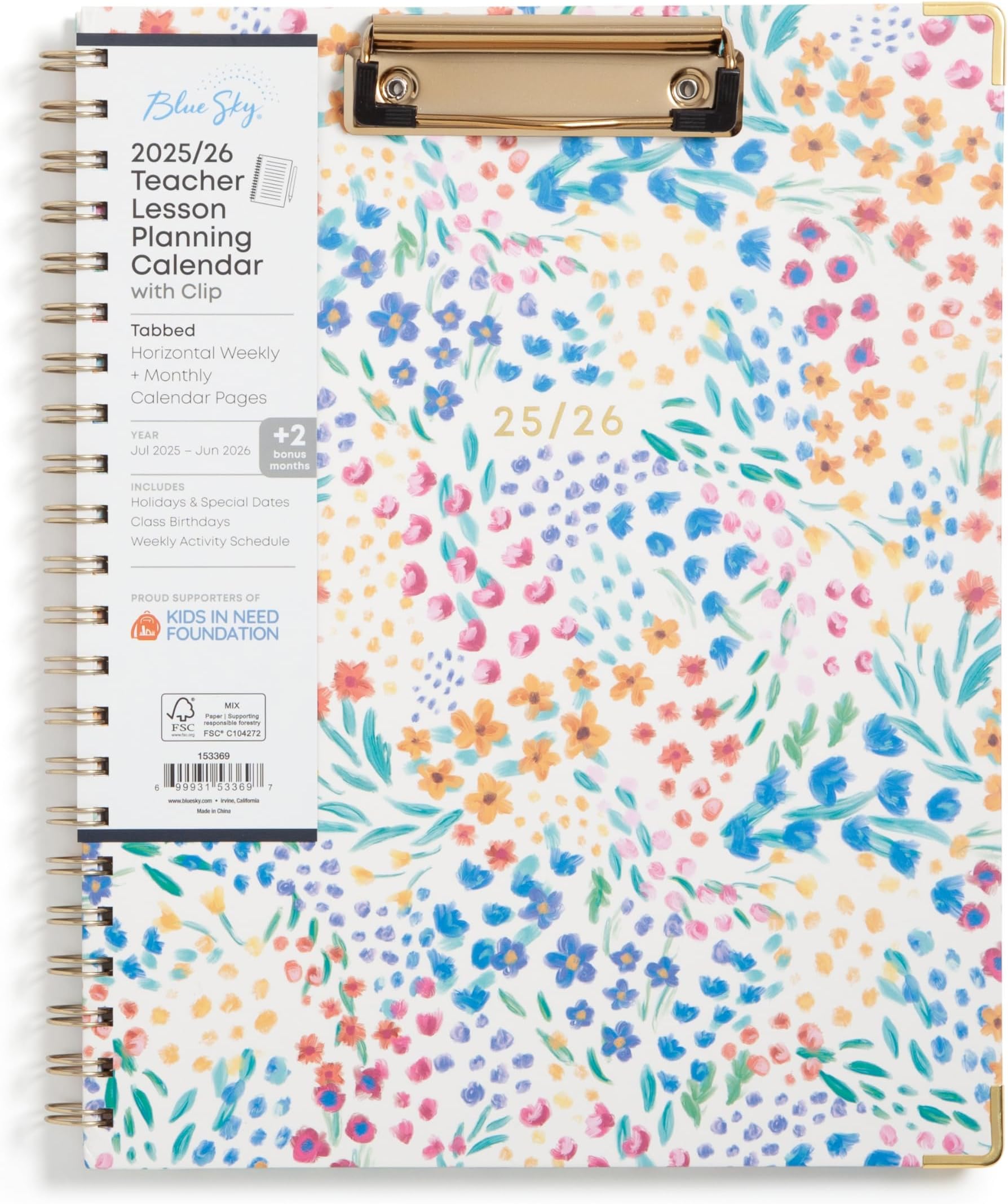 Amazon.com : Blu Monaco Teacher Planner 2025-2026 Academic Year ...
