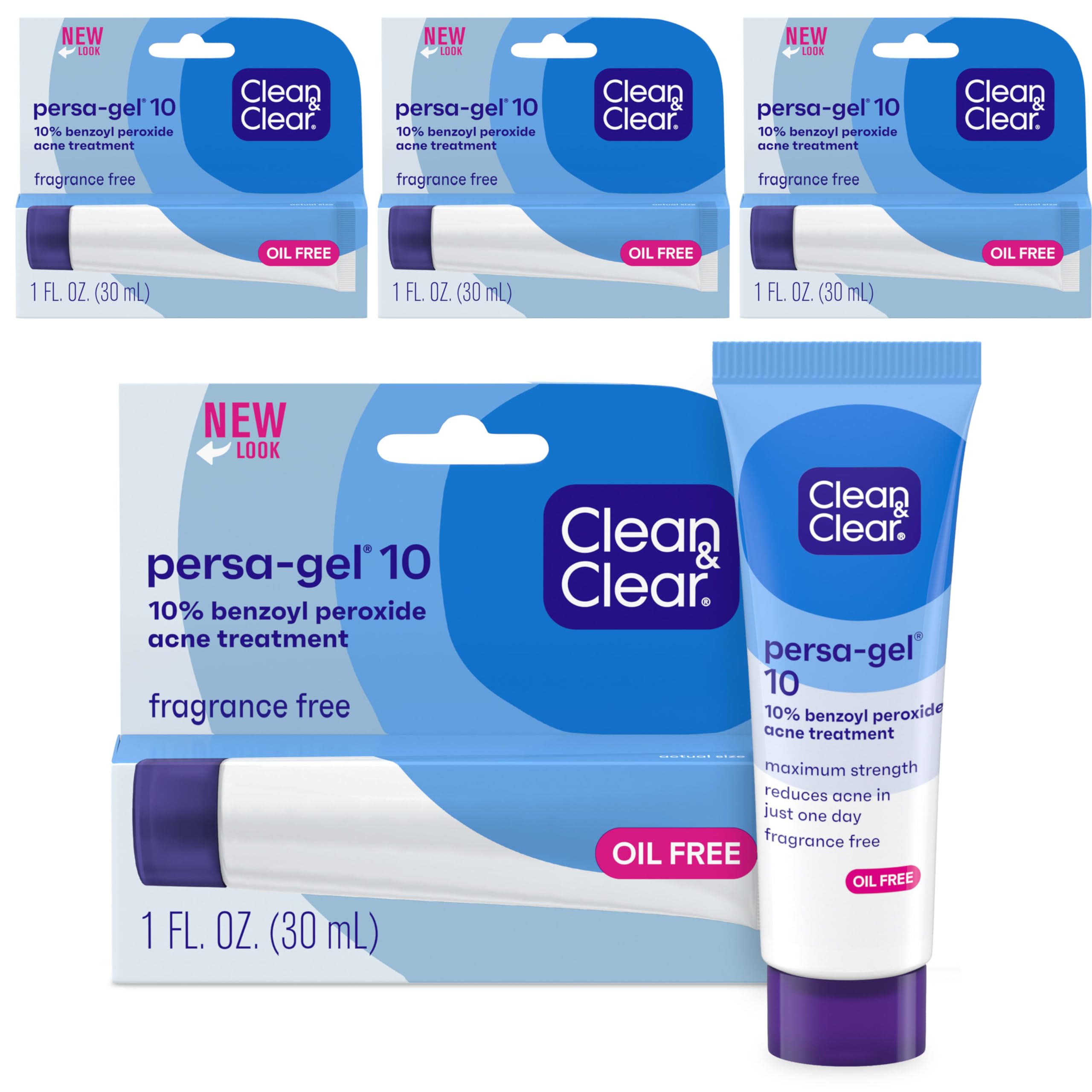Amazon.com: Clean & Clear PersaGel 10 Acne Medication Spot Treatment ...