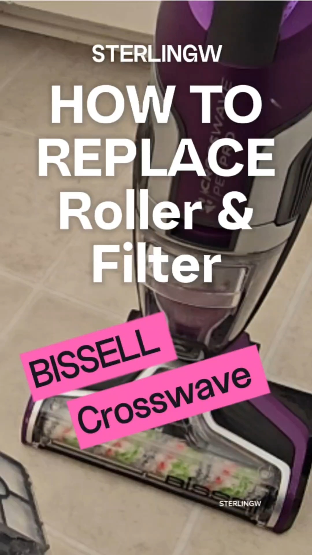 Bissell Crosswave Roller Replacement