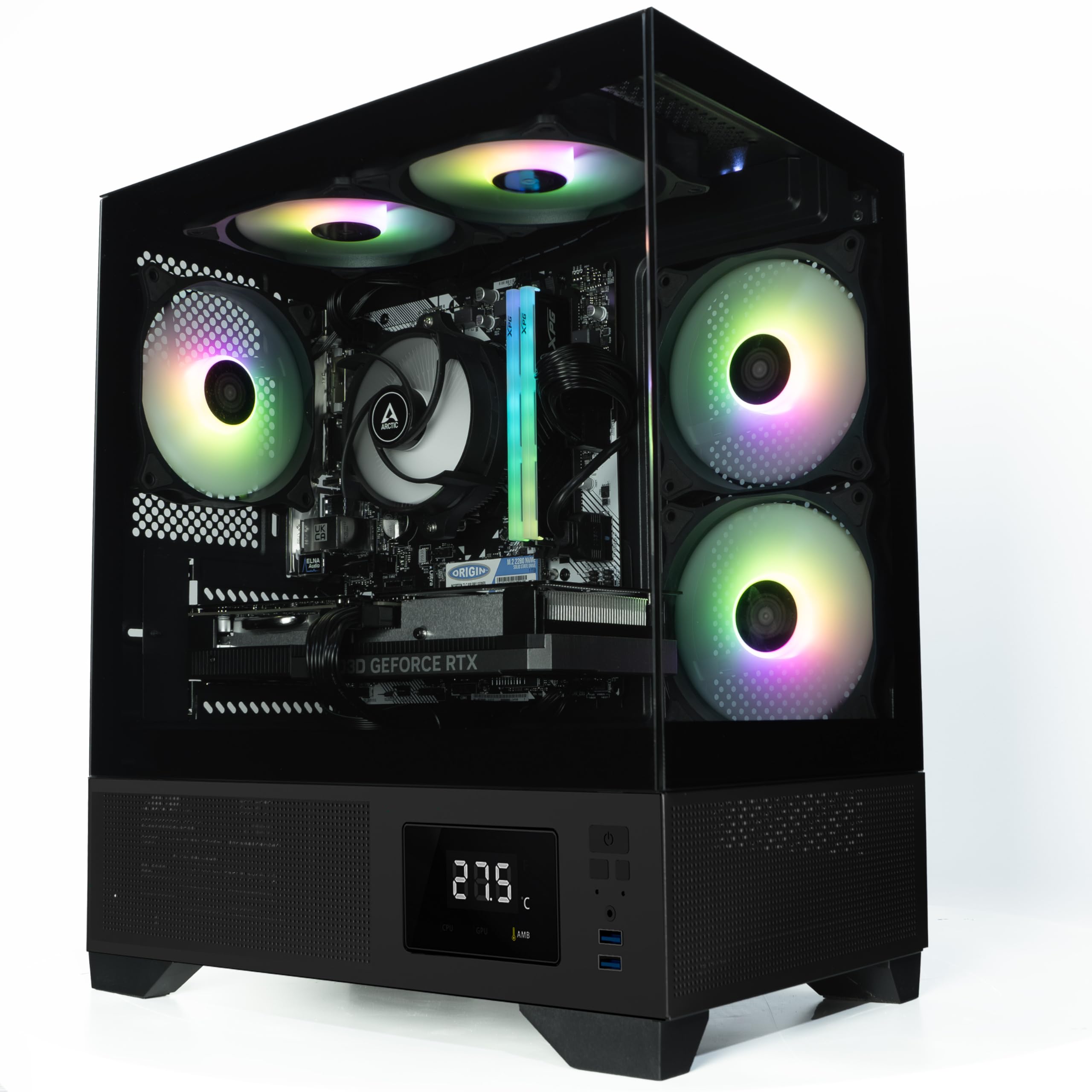 Ionz Gaming Pc Desktop Computer Intel I5 12400f Nvidia Rtx | Desertcart ...