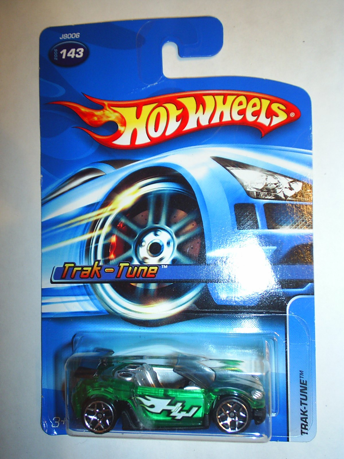 Amazon.com: Hot Wheels 2006 : Green Trak-Tune: collector #143 1:64 ...