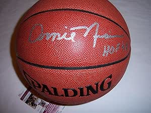 Arnie Risen Autographed Basketball - hof coa - JSA Certified ...