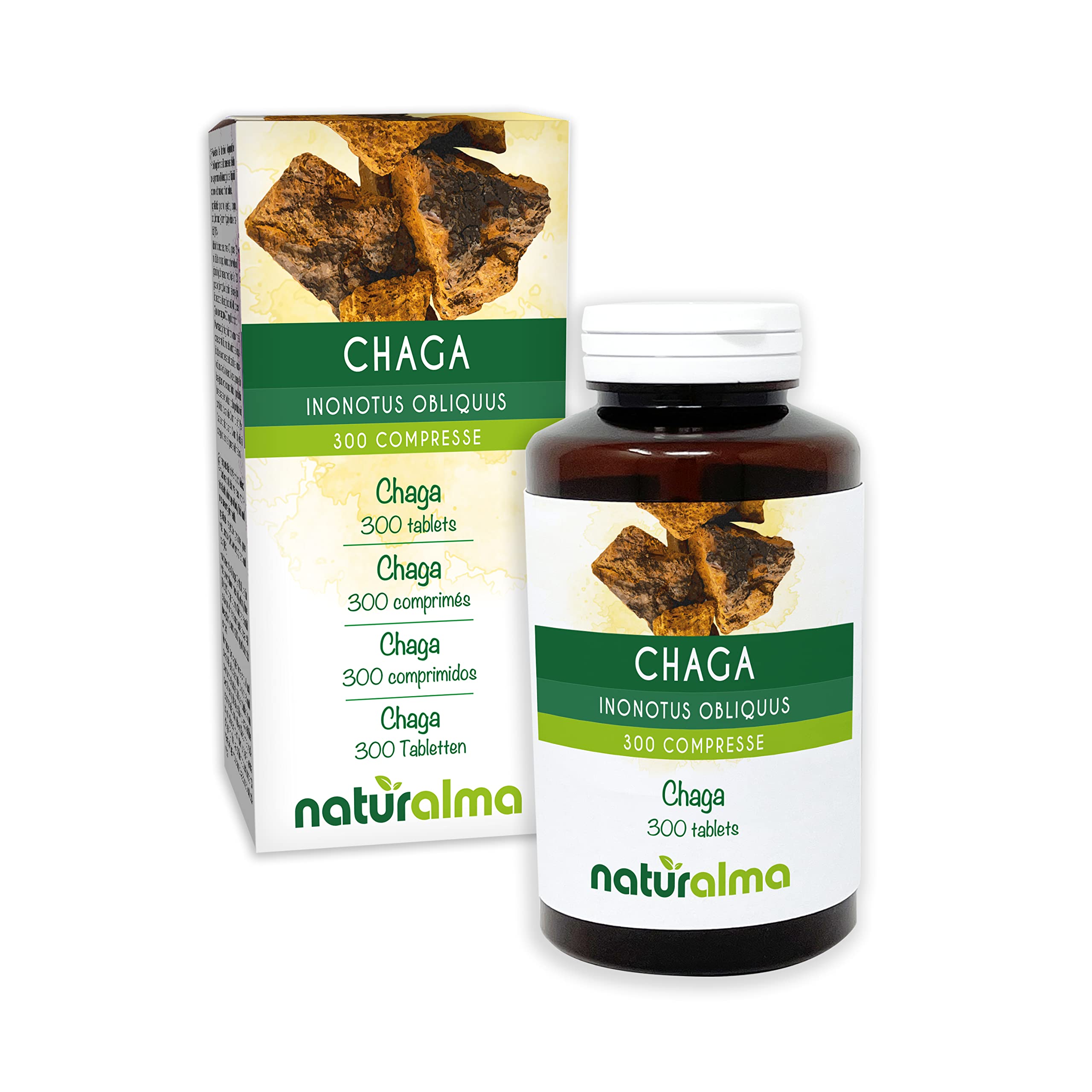 Chaga (Inonotus obliquus) Fungus or Mushroom Naturalma - 150 g - 300 ...