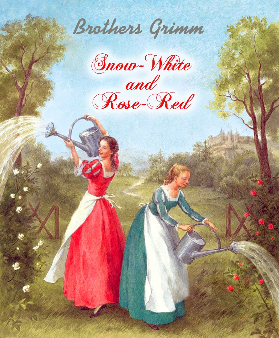 Amazon.com: Snow White and Rose Red (Illustrated) eBook : Grimm ...
