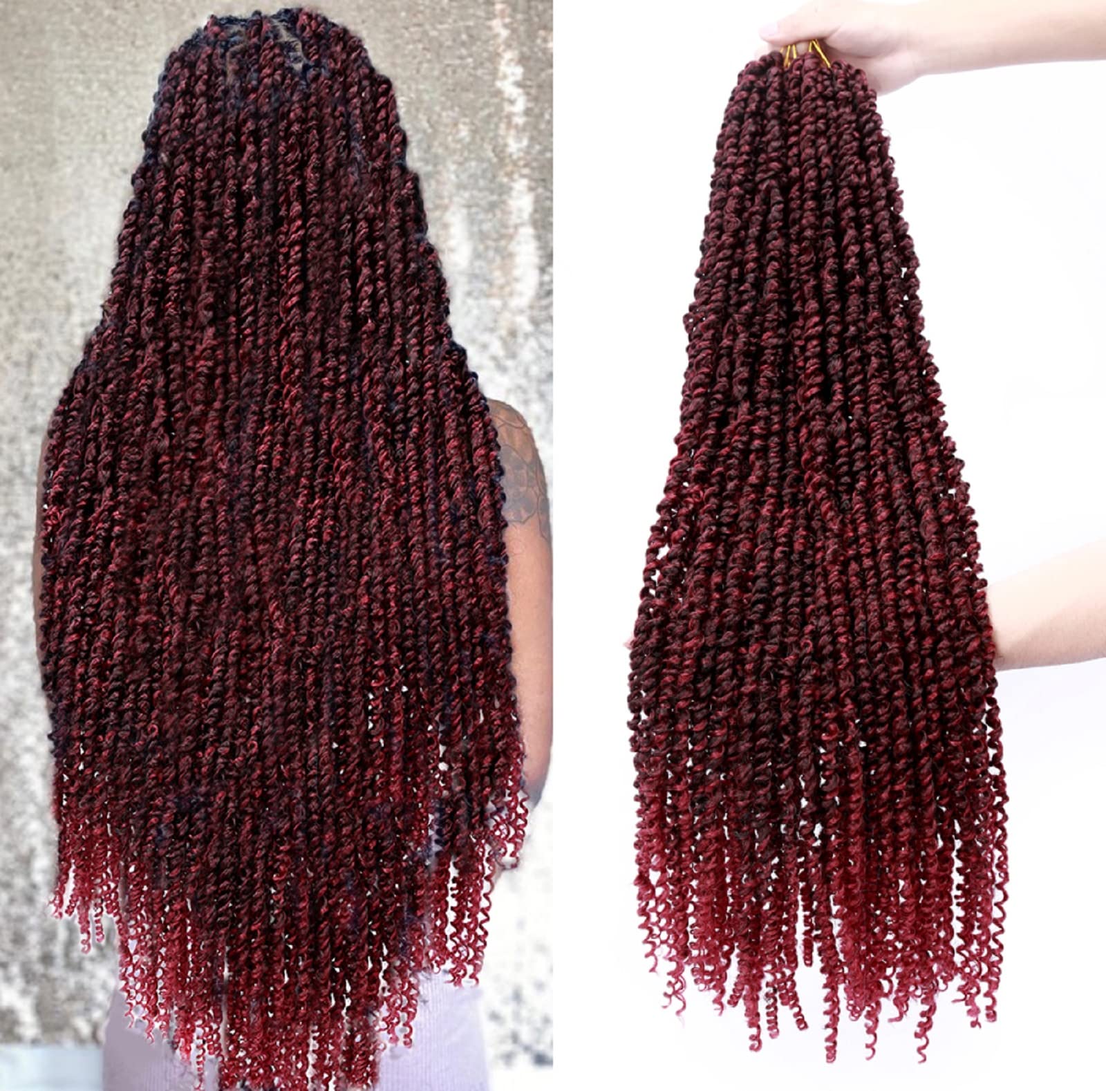 Red Yarn Twists