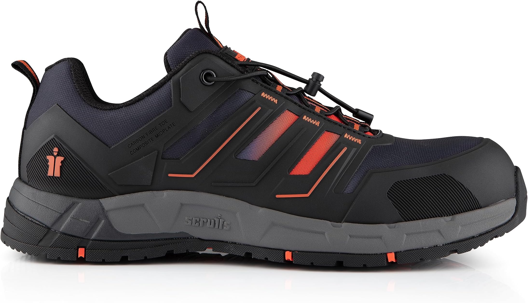 Scruffs Argon Safety Trainers Black Size 11 / 46 (T54978) : Amazon.co ...